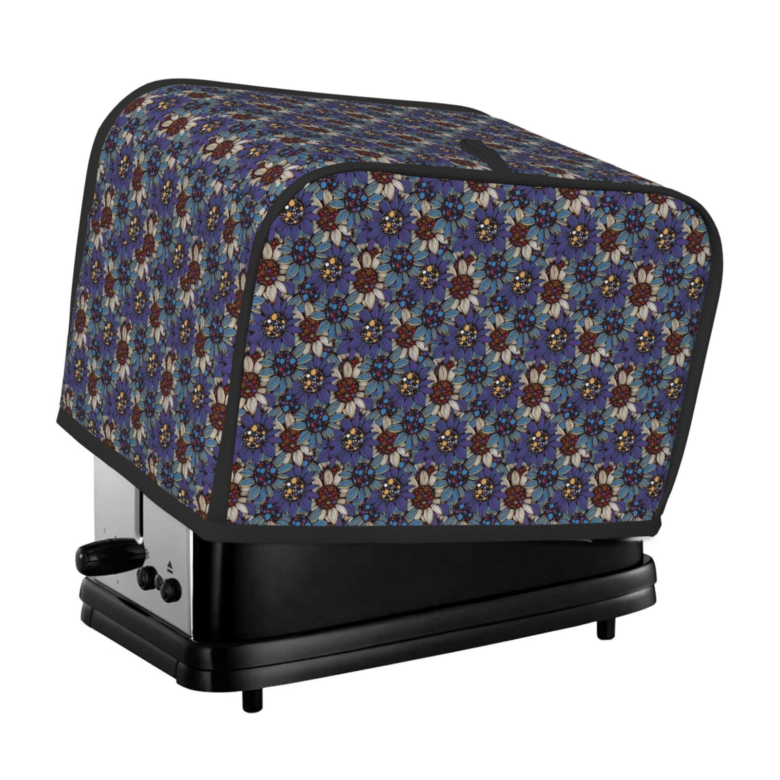 Goofa Boho Style Sunflowers Design Print Toaster Cover 2 Slice, Two ...