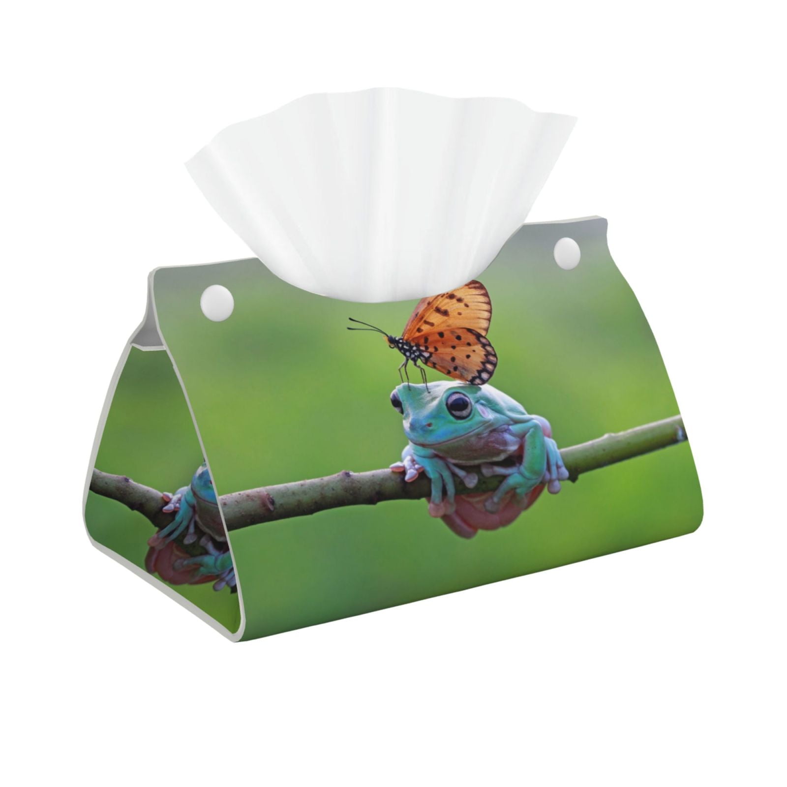 Goofa Butterfly Landing On Head Dumpy Frog Pattern Triangle Square ...