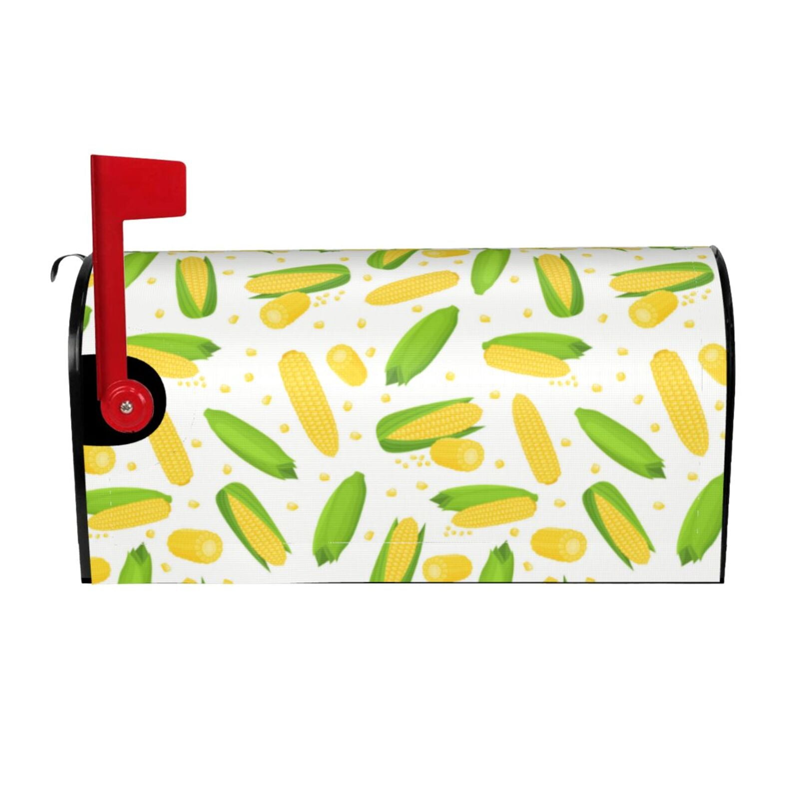 Goofa Cartoon Corn Pattern Mailbox Cover, Mailbox Decoration with ...
