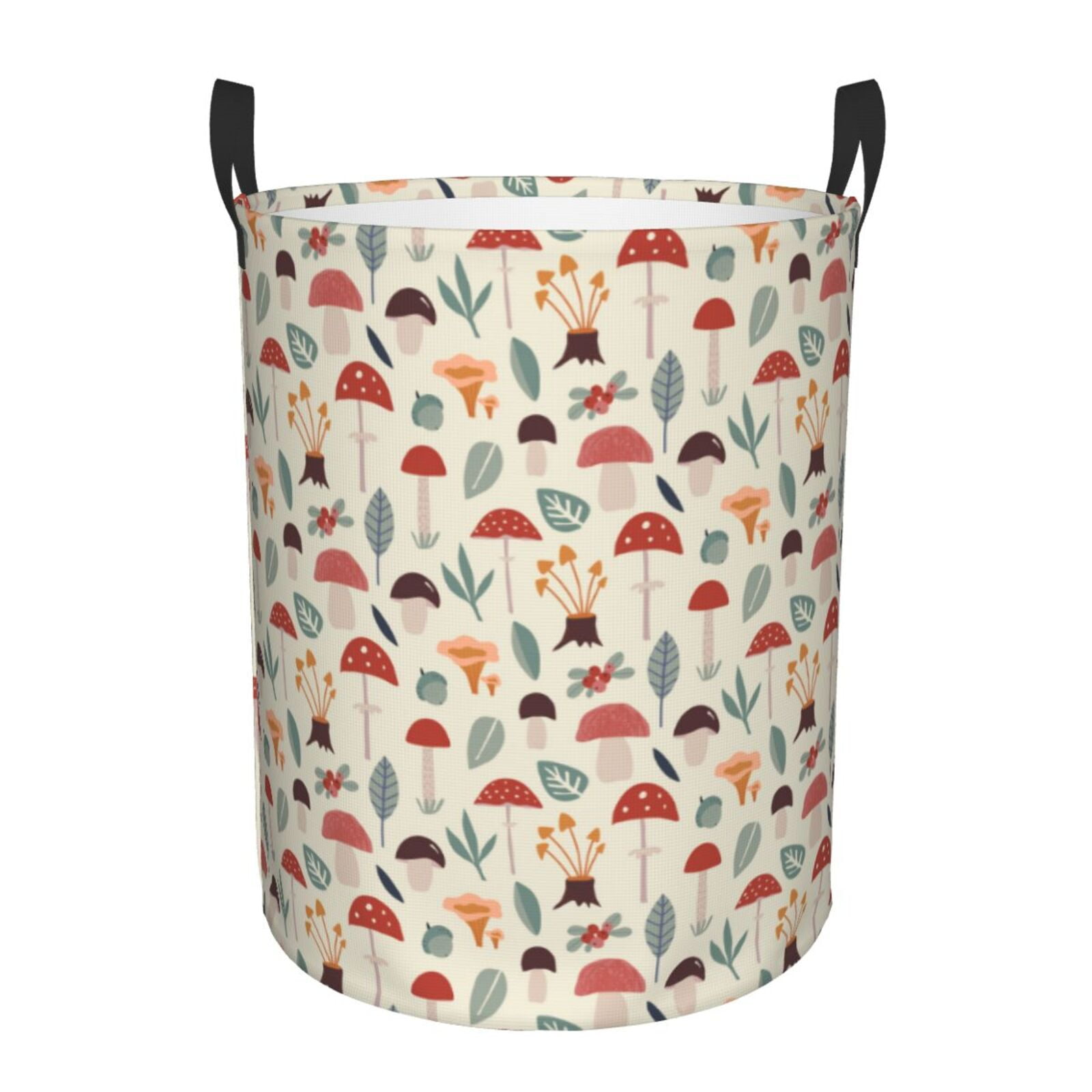 Goofa Colorful Autumn Printed Circular Hamper,Laundry Basket with ...