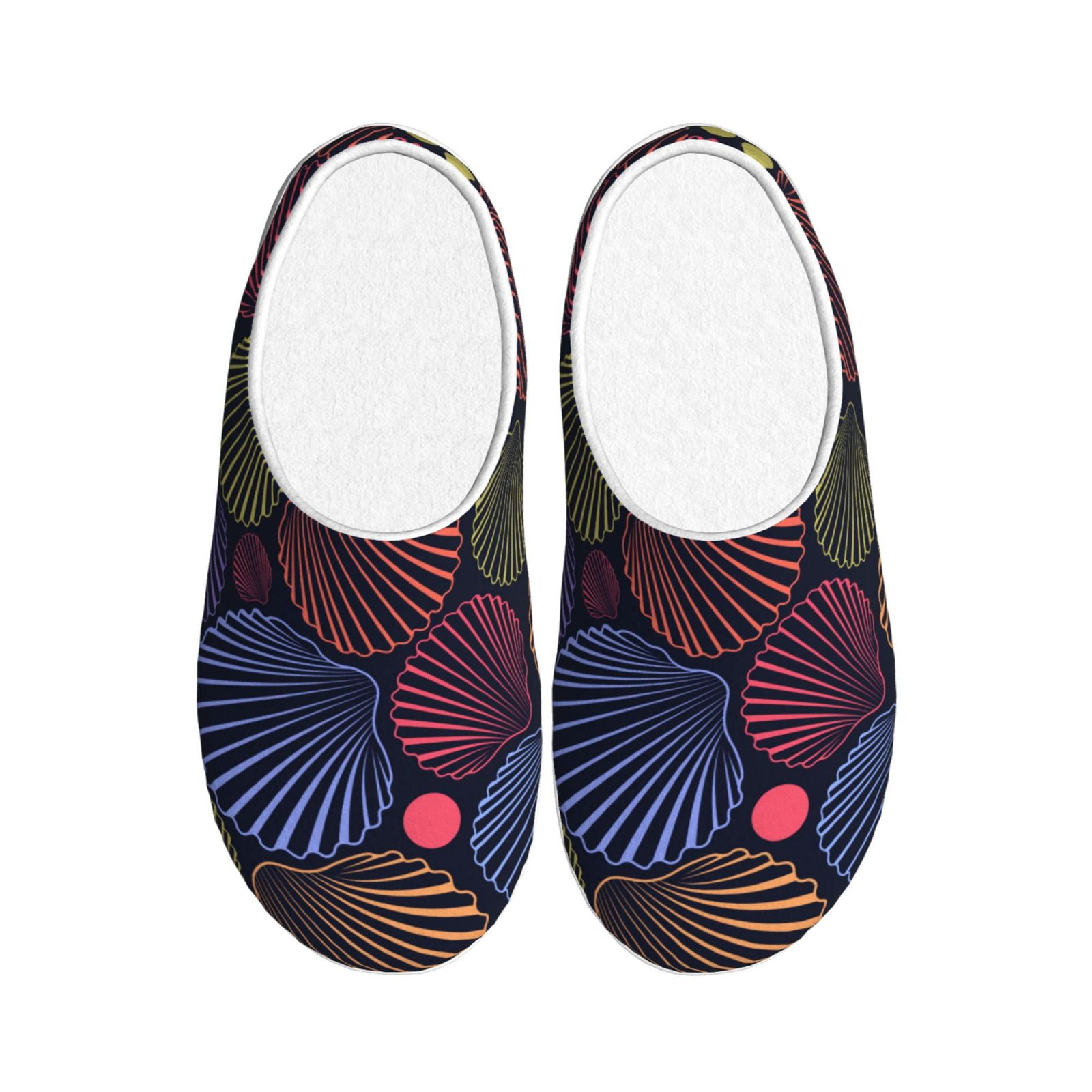 Goofa Colorful Shells Print Womens Mens Cotton Lightweight House ...