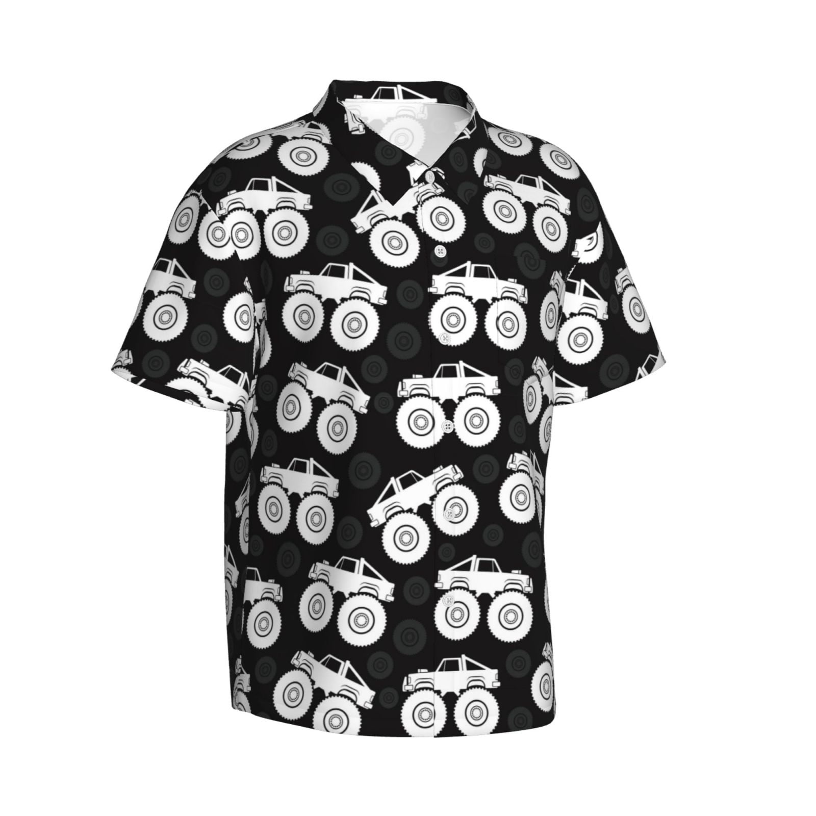Goofa Cool Car Hawaiian Shirt for Men, Unisex Summer Beach Casual Short ...