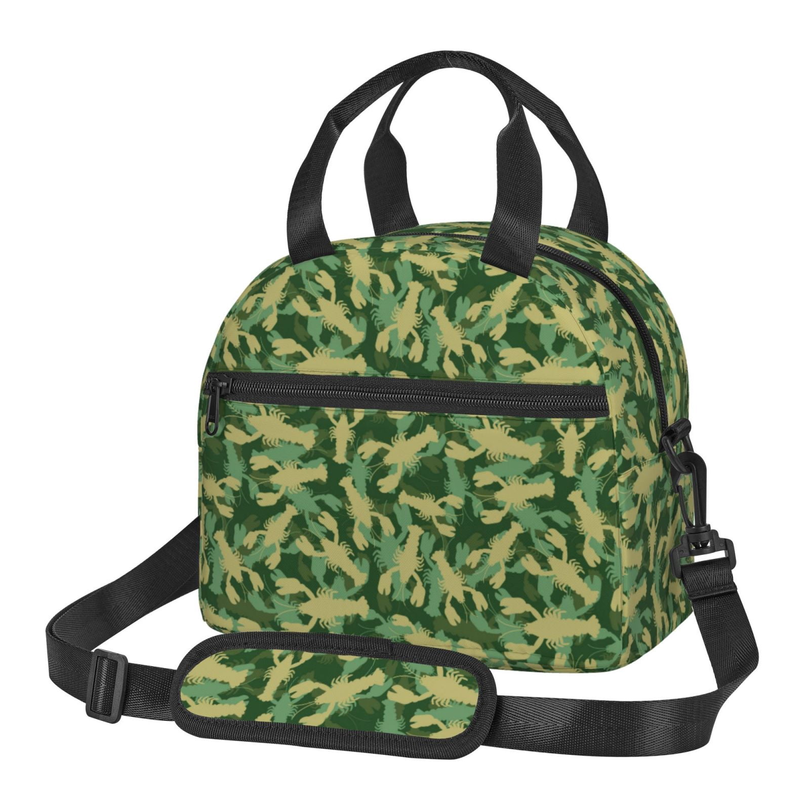 Goofa Crayfish Army Pattern Lunch Bag ,Insulated Lunch Box, Small ...