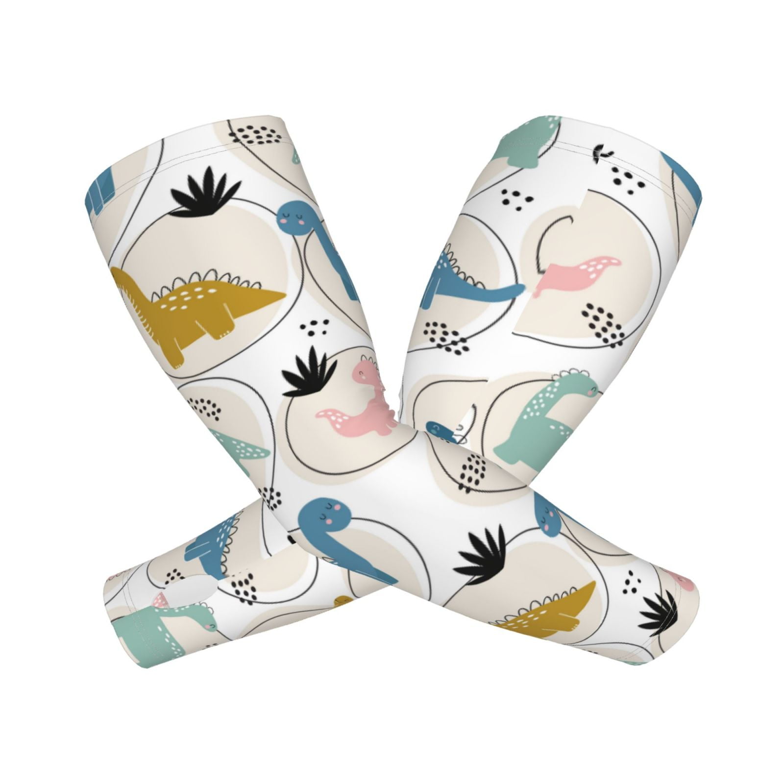 Goofa Cute Dinosaurs Pattern UV Sun Protection Arm Sleeves, UPF 50 ...