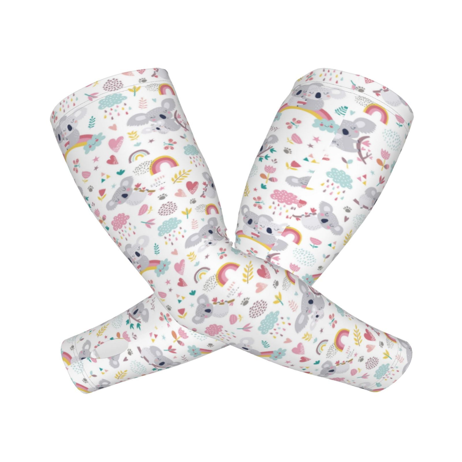 Goofa Cute Koala Pattern UV Sun Protection Arm Sleeves, UPF 50 Sports ...