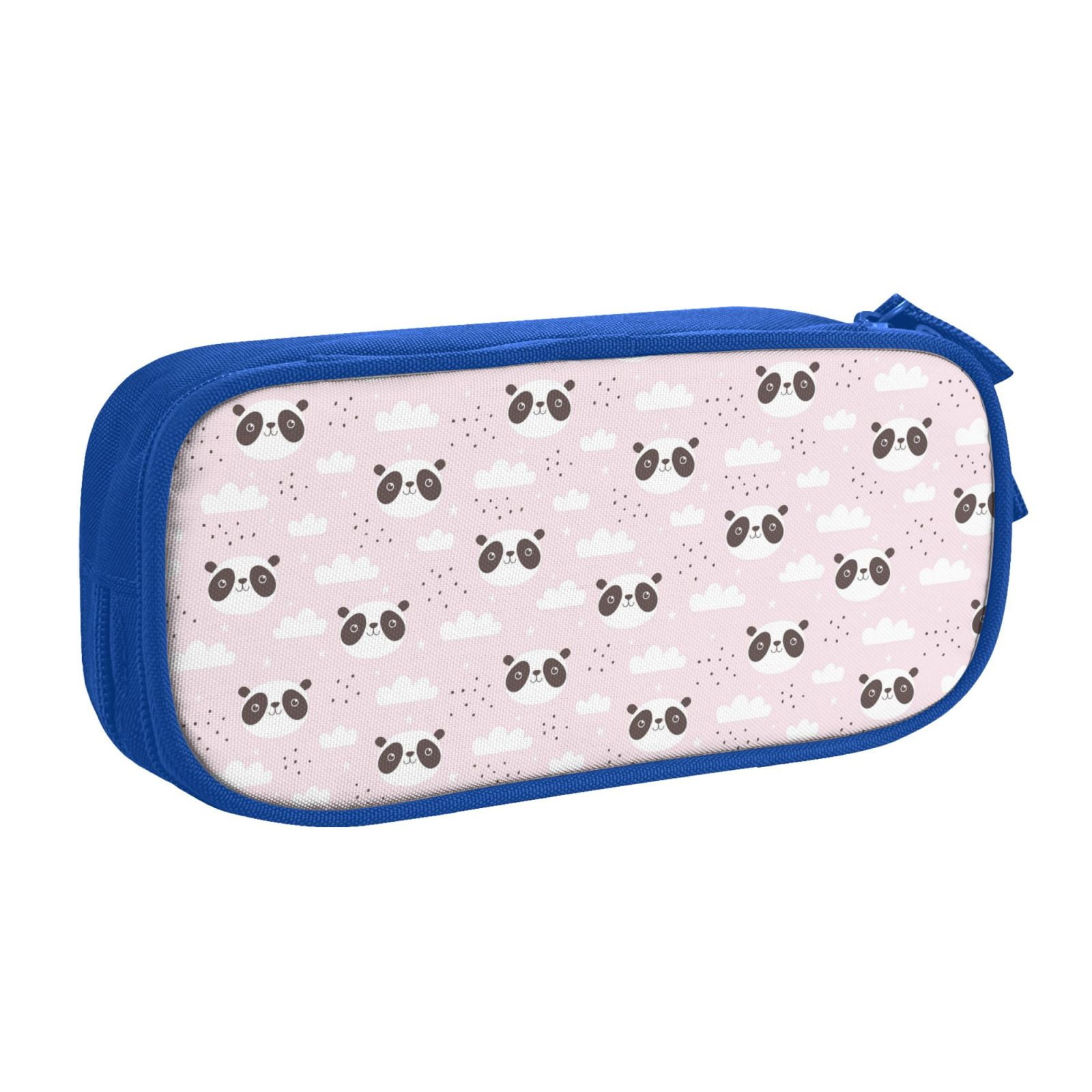 Goofa Cute Panda Pattern Big Capacity Pencil Pen Case Office College ...