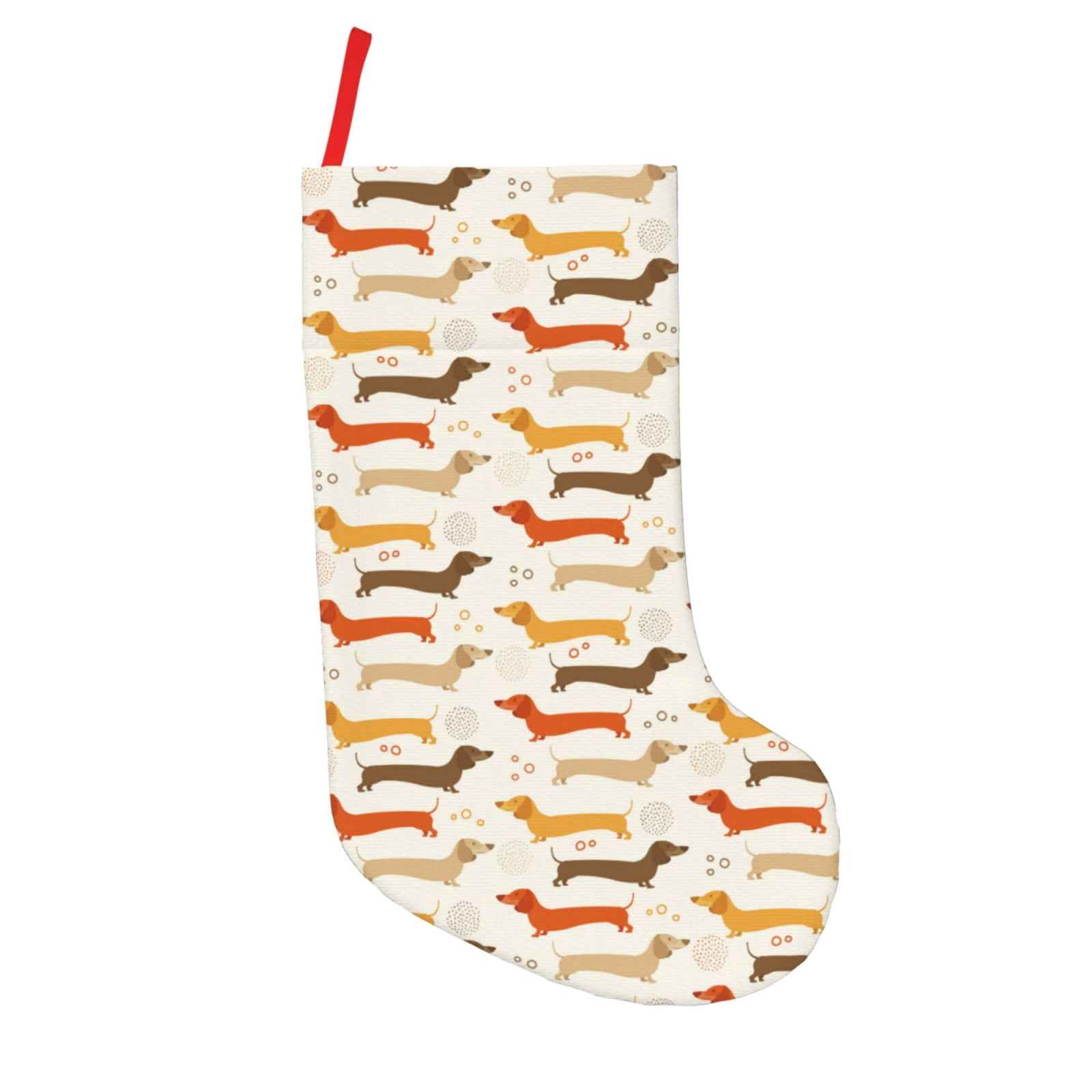 Goofa Dachshund for Christmas Stockings, 18inch Xmas Hanging Stocking ...