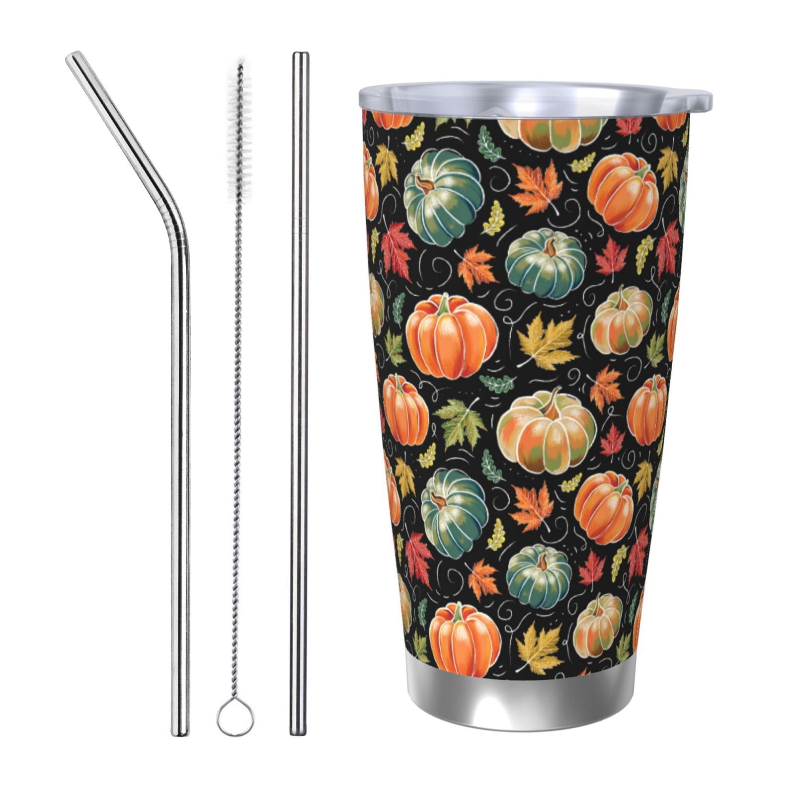 Goofa Daisy maple leaf for 20 oz Skinny Tumbler Stainless Steel Coffee ...