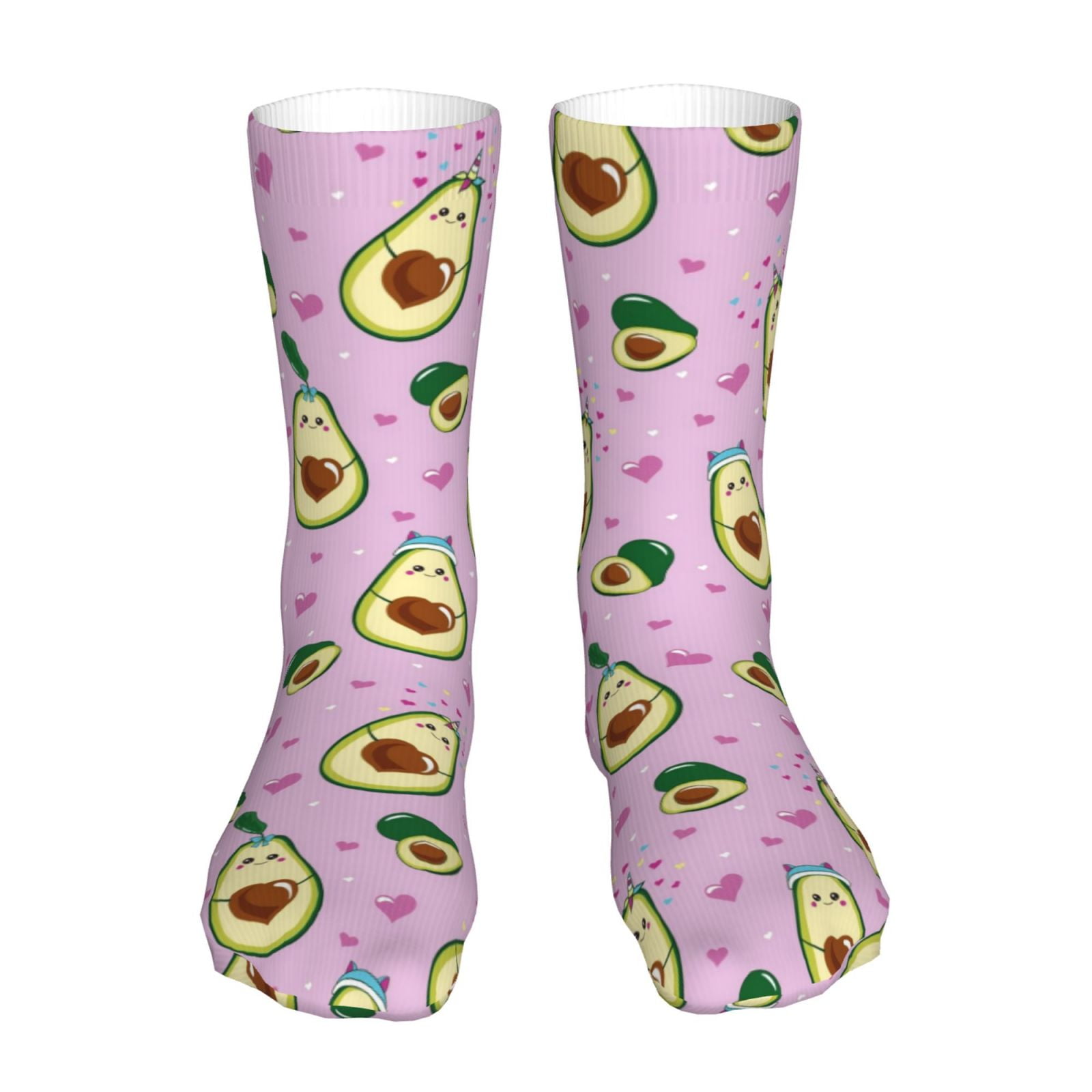 Goofa Different Avocados for 16in Socks, Funny Novelty Crazy Design ...