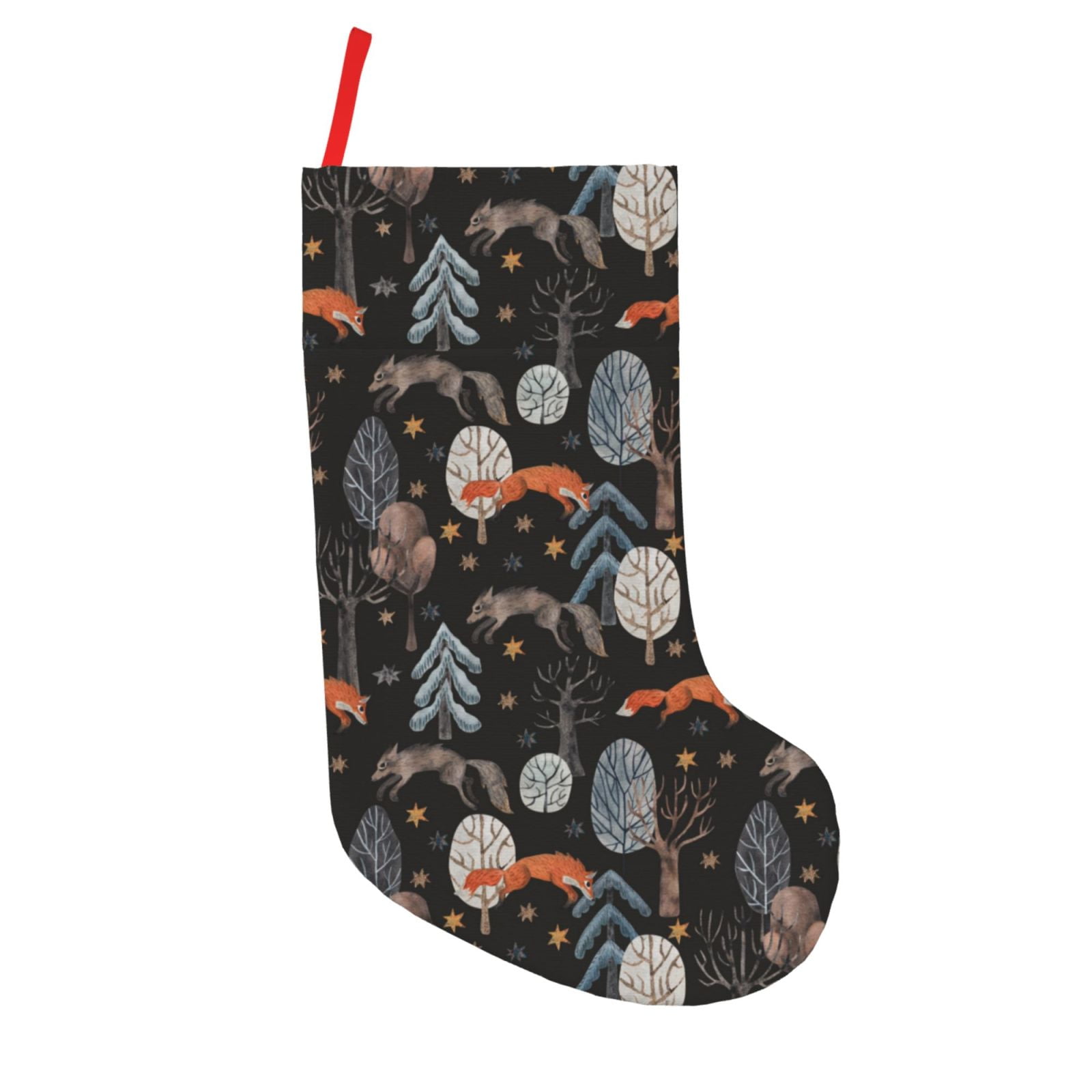 Goofa Fox In The Forest for Christmas Stockings, 18inch Xmas Hanging ...