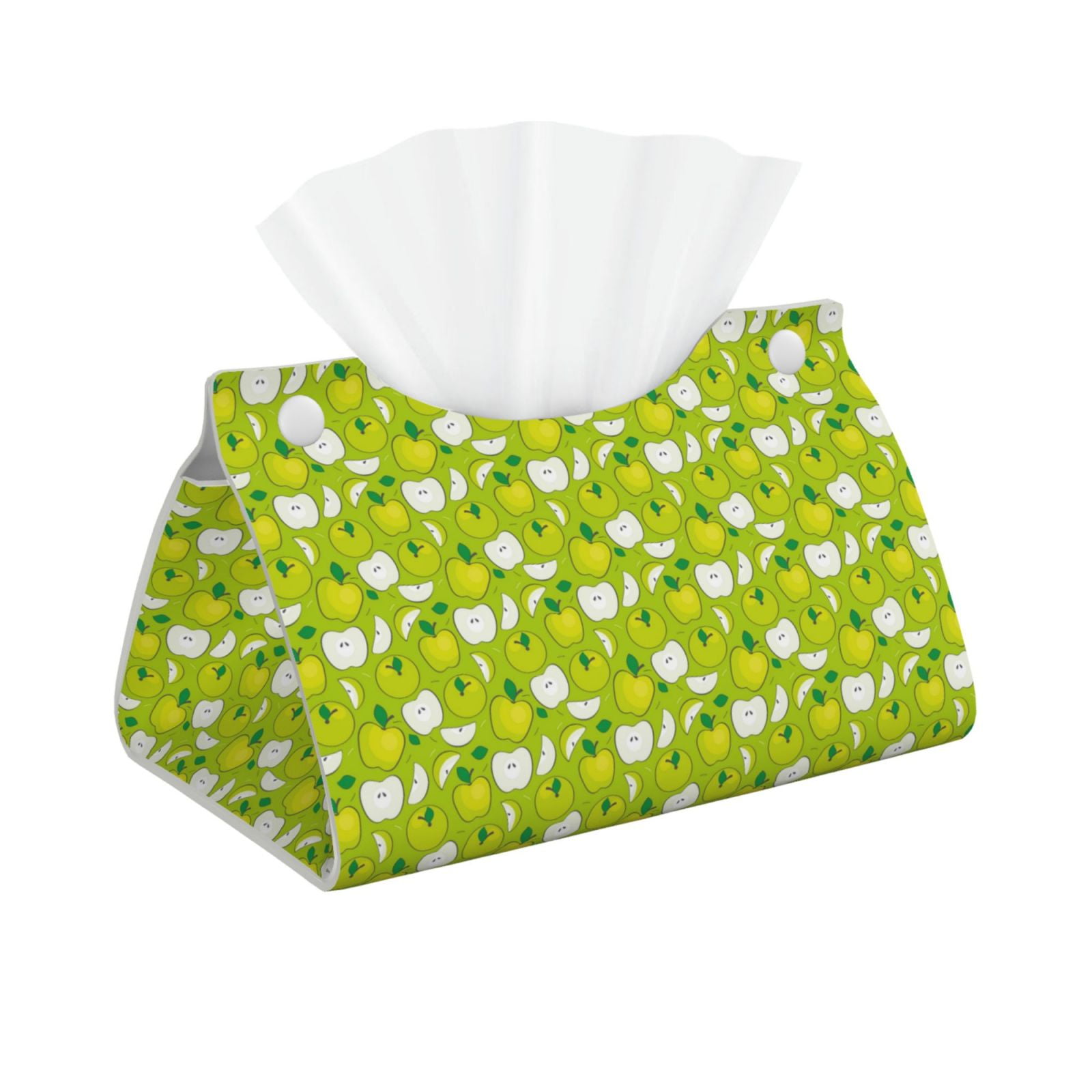 Goofa Fruit Pattern Triangle Square Tissue Box Cover, Modern PVC Leathe ...