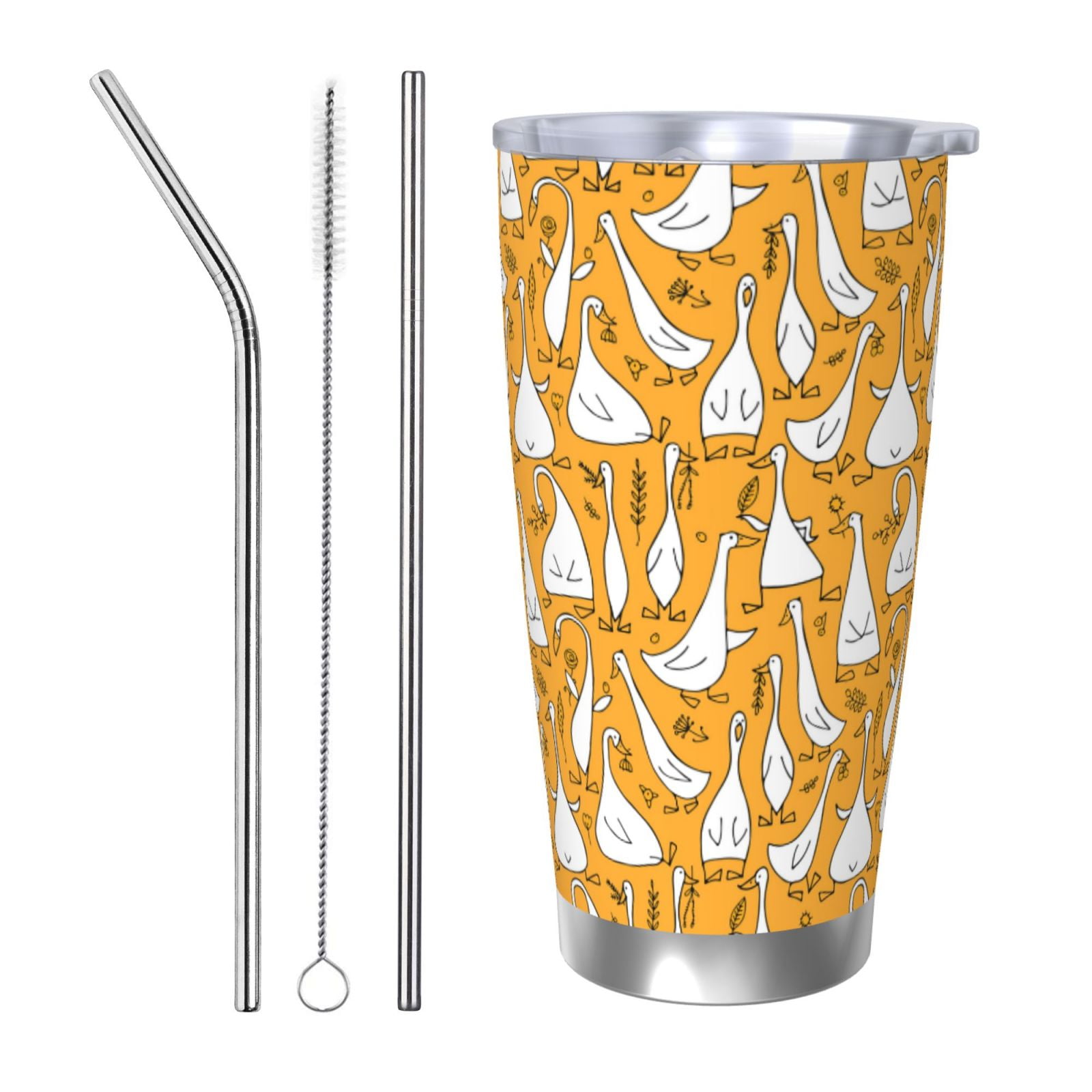 Goofa Funny goose family for 20 oz Skinny Tumbler Stainless Steel ...