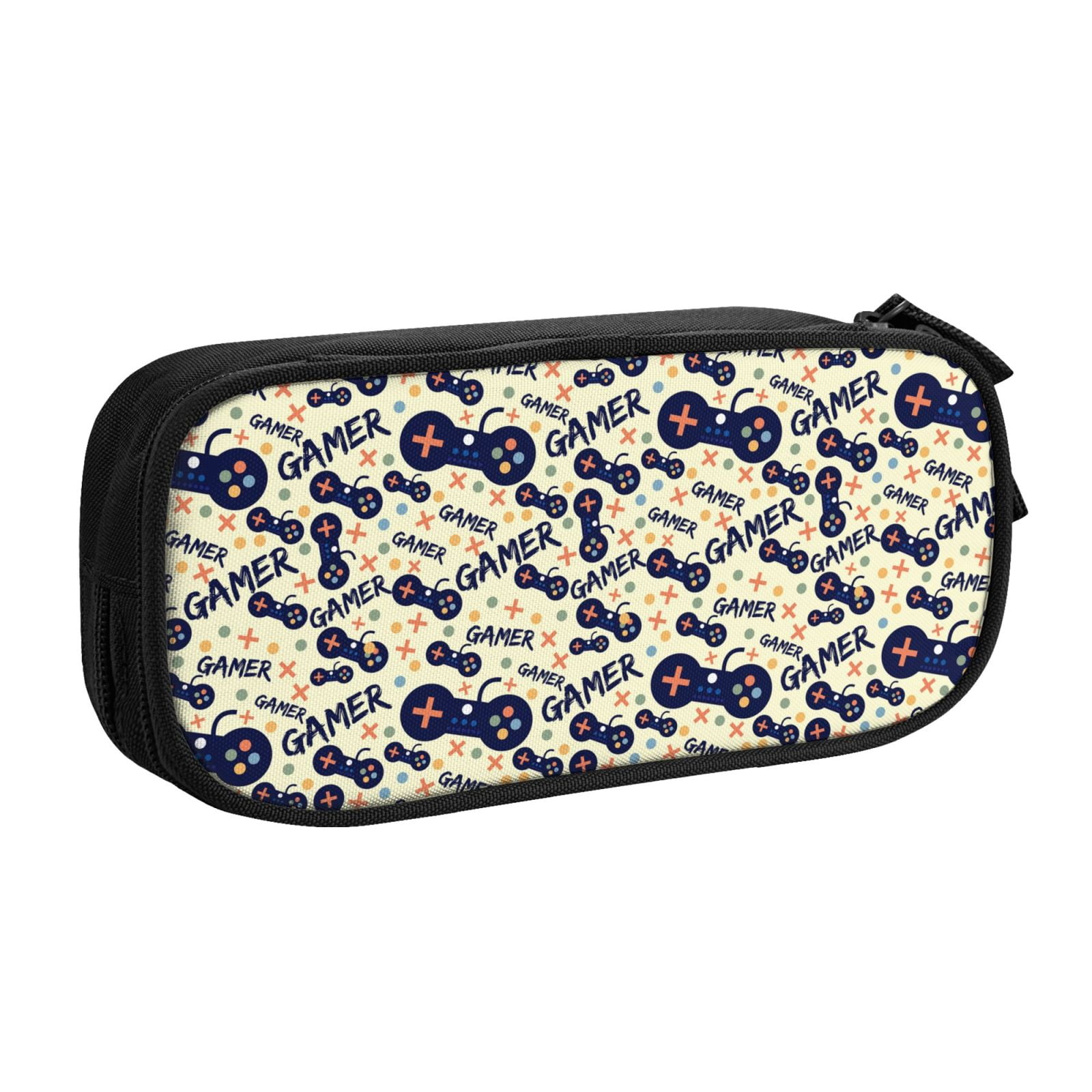 Goofa Game Controller Pattern Big Capacity Pencil Pen Case Office ...