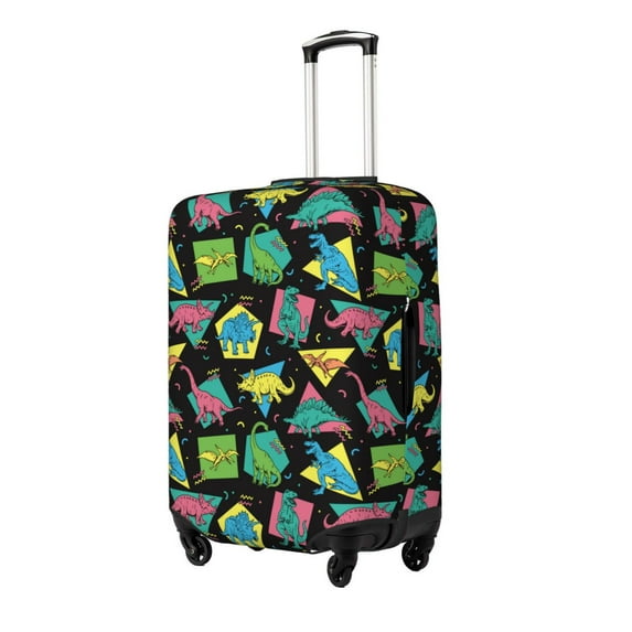 Goofa Geometric Dinosaur Pattern Luggage Covers For Suitcase,Suitcase ...