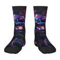 Goofa Glowing Chameleon Fantasy Art Pattern Children's Crew Socks, Kids ...