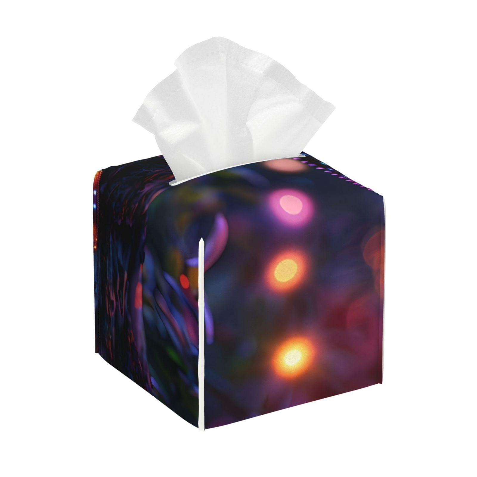 Goofa Glowing Chameleon Fantasy Art Tissue Box Cover PVC Leather Tissue ...