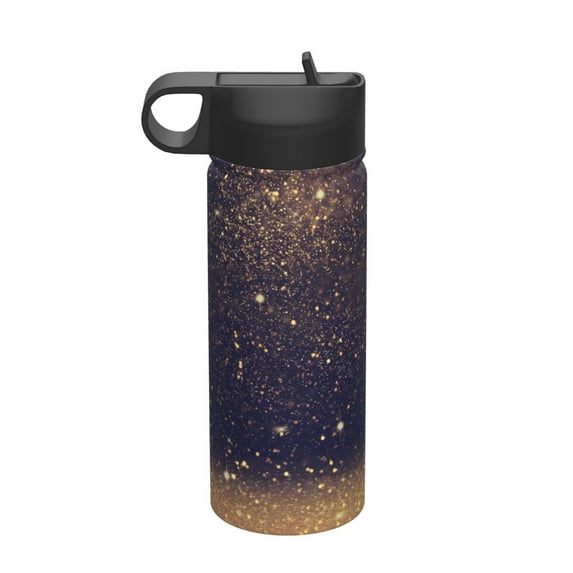 Goofa Gold Black Glitter for Insulated Kettle 18oz Water Bottle ...