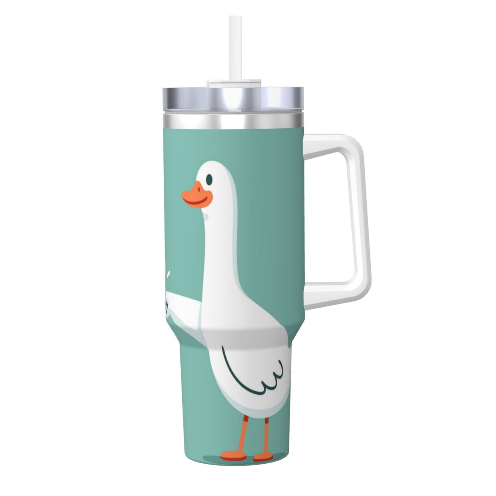 Goofa Goosebumps Print 40oz Ice Bully With Handle And Straw Stainless ...