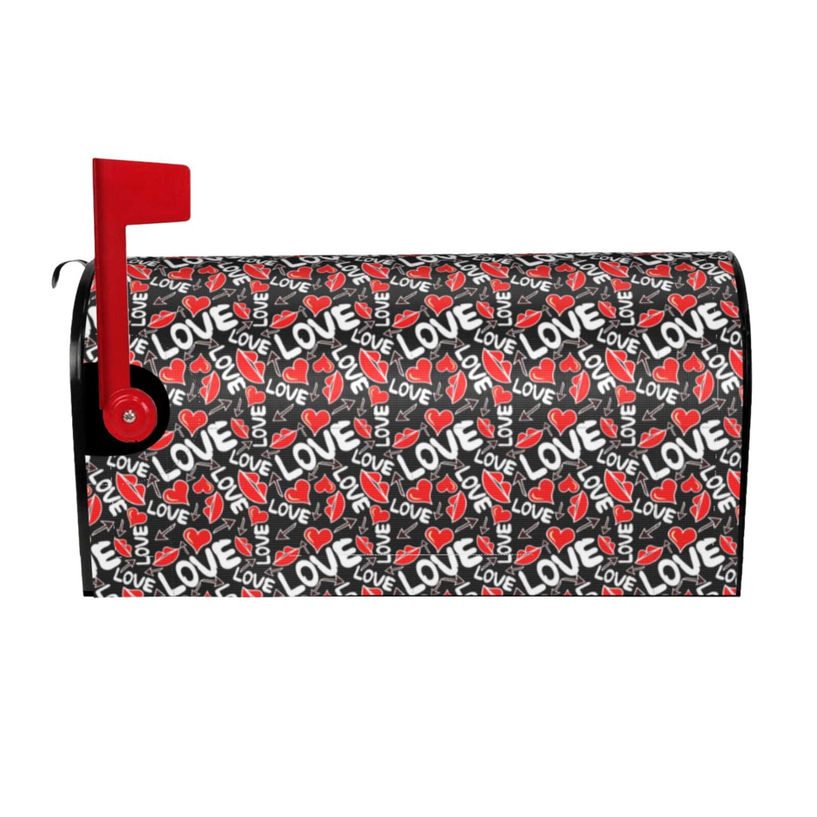 Goofa Graffiti Valentine Day Pattern Mailbox Cover, Mailbox Decoration ...