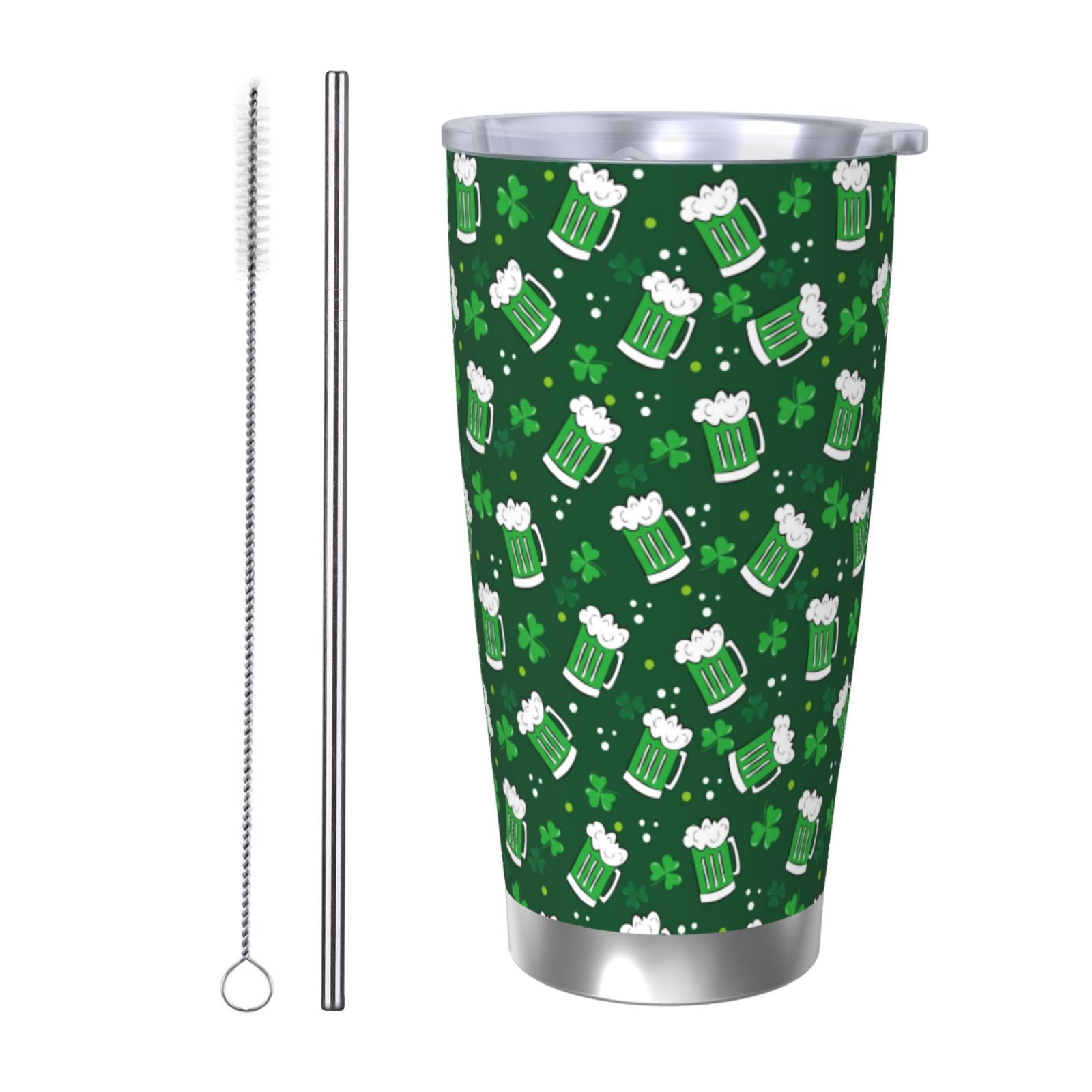 Goofa Happy St. Patrick's Day for 20 oz Skinny Tumbler Stainless Steel ...