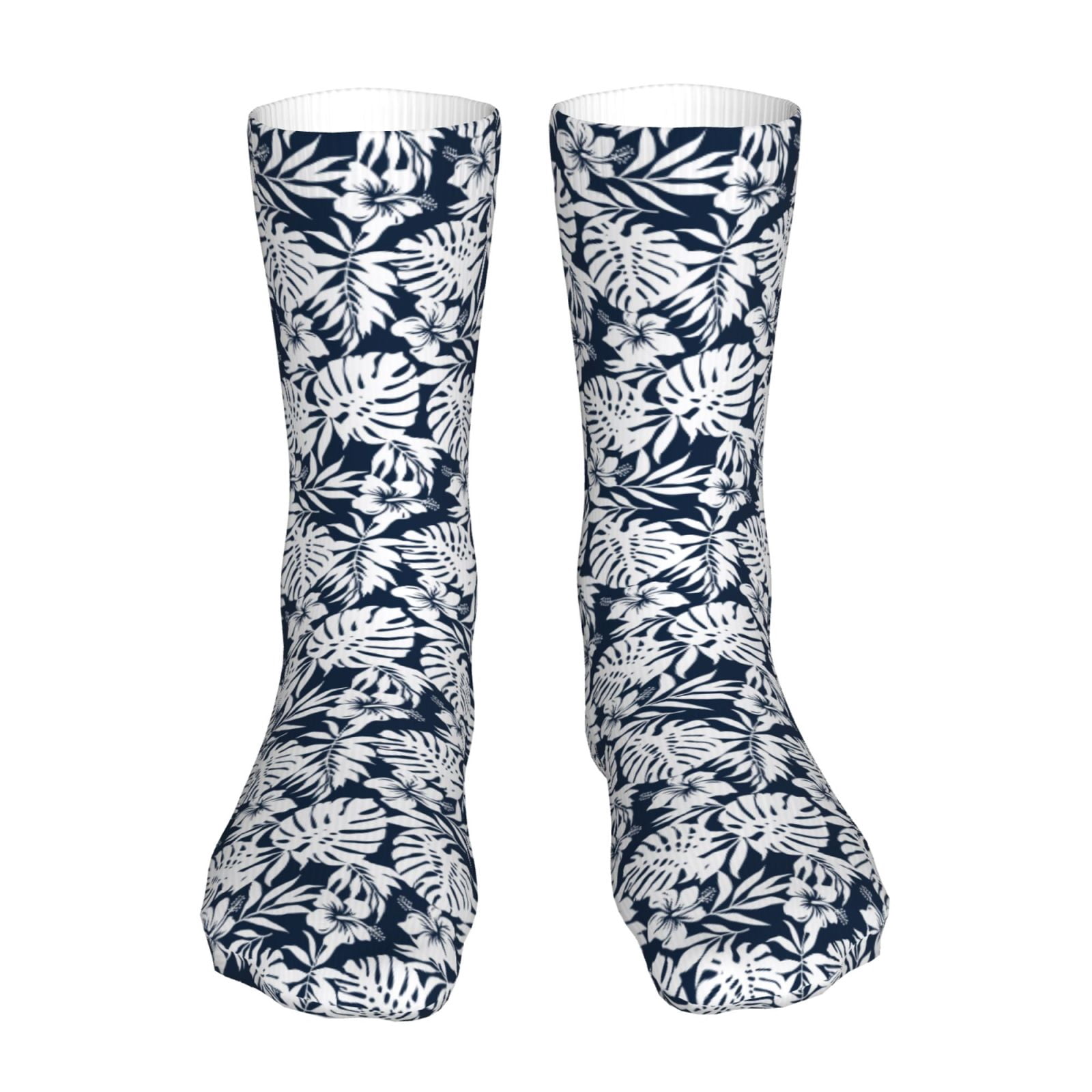 Goofa Hawaiian Style for 16in Socks, Funny Novelty Crazy Design Cotton ...