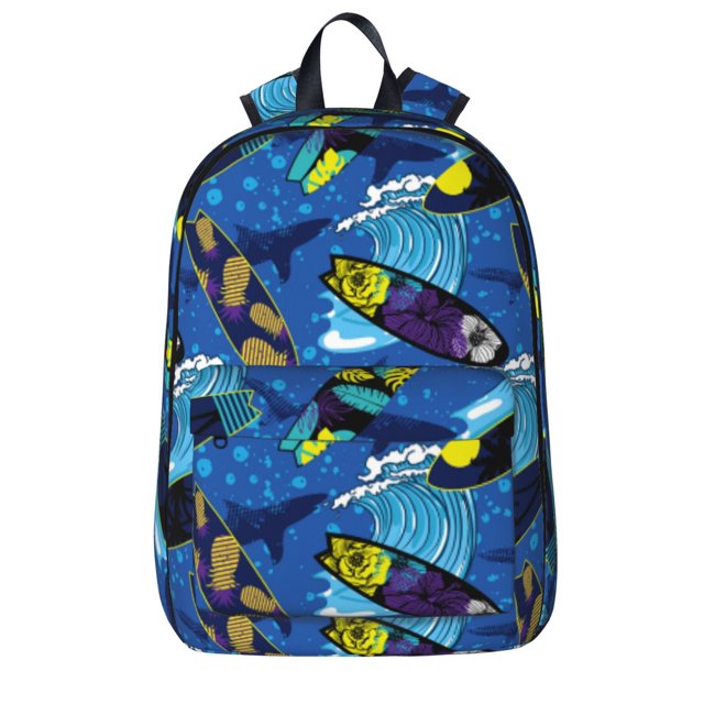 Goofa Hawaiian Style Printed Backpack,Laptop Backpack,Durable Anti ...