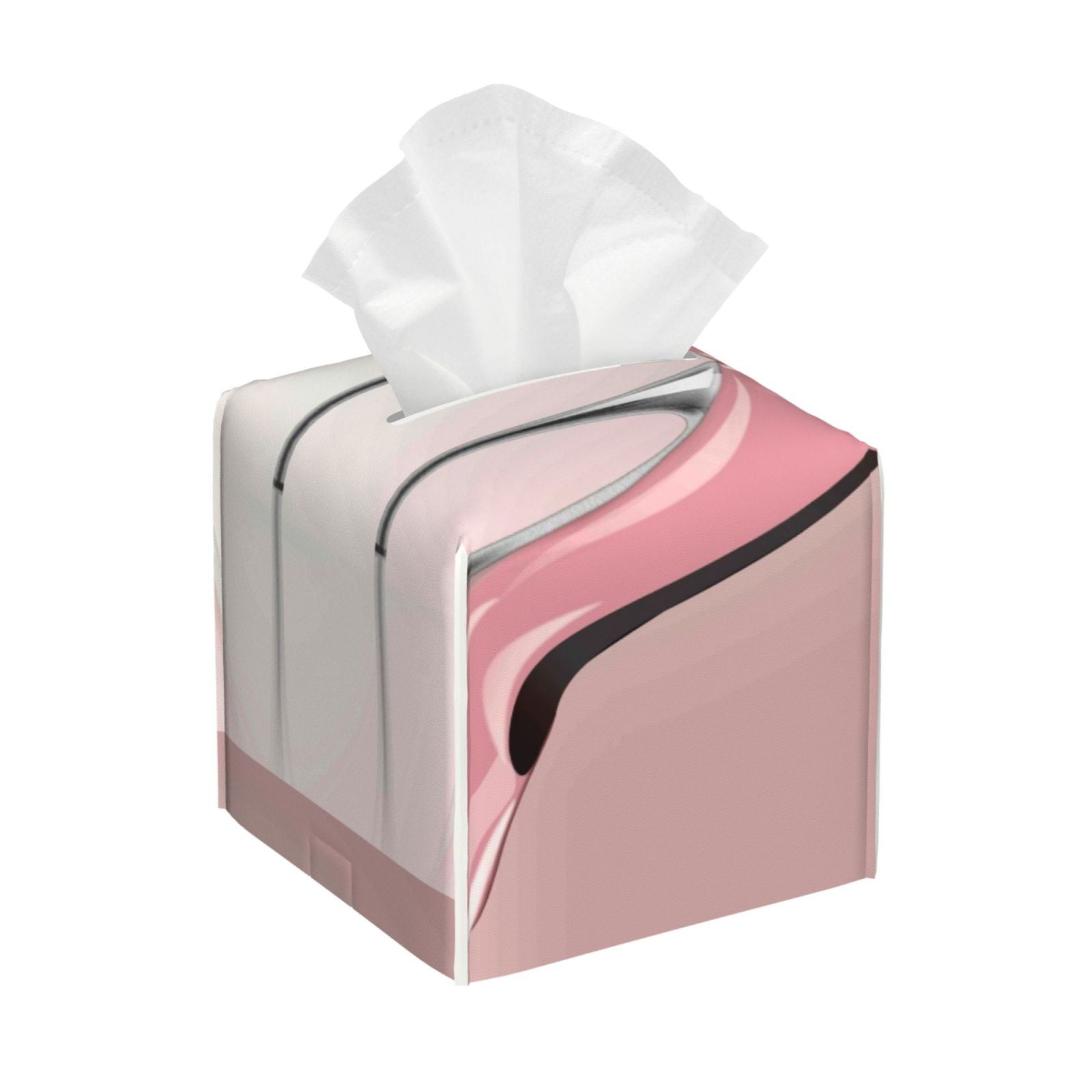 Goofa High Heel Shoes Butterfly Tissue Box Cover PVC Leather Tissue ...