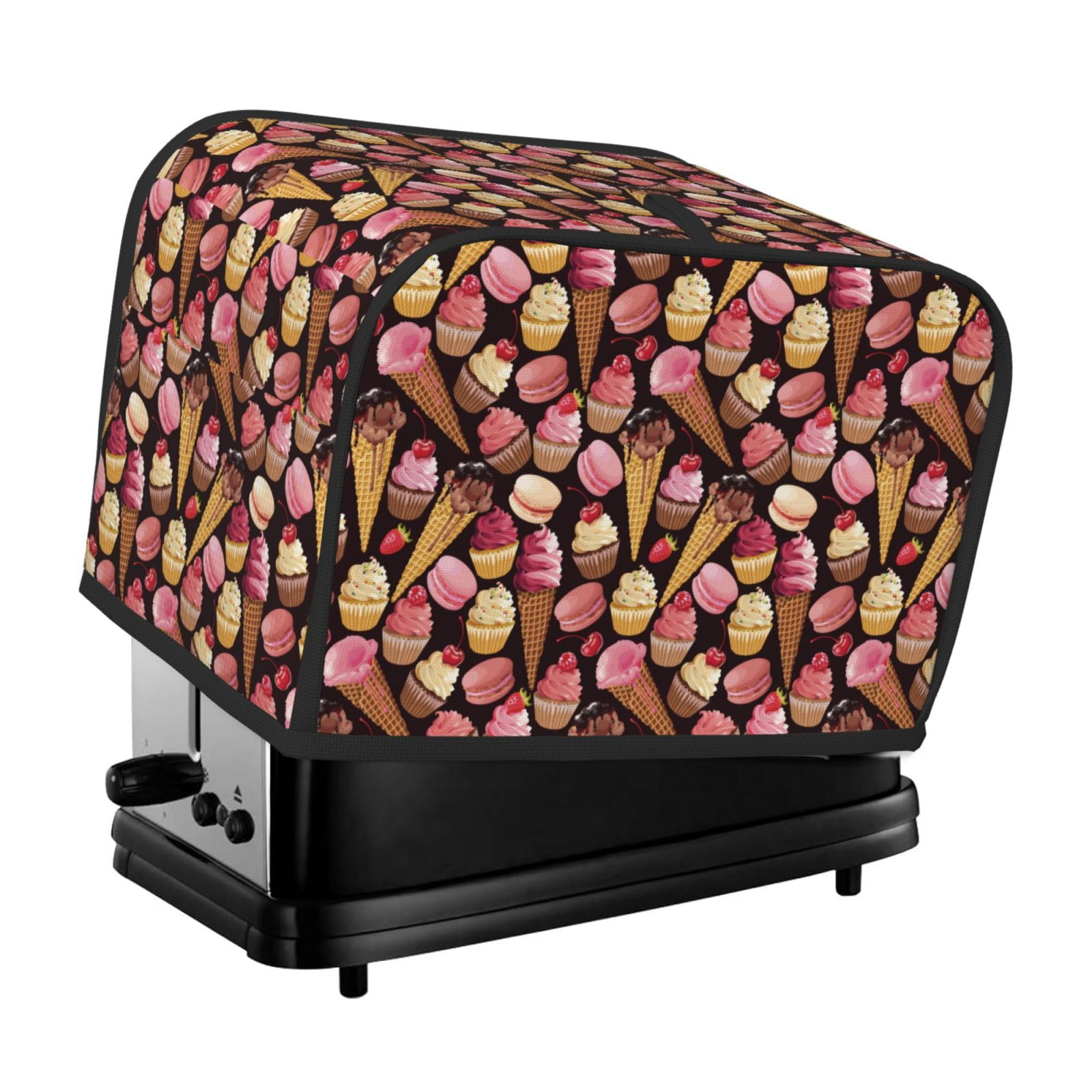 Goofa Ice Cream Cake Print Toaster Cover 2 Slice, Two Slice Bread ...