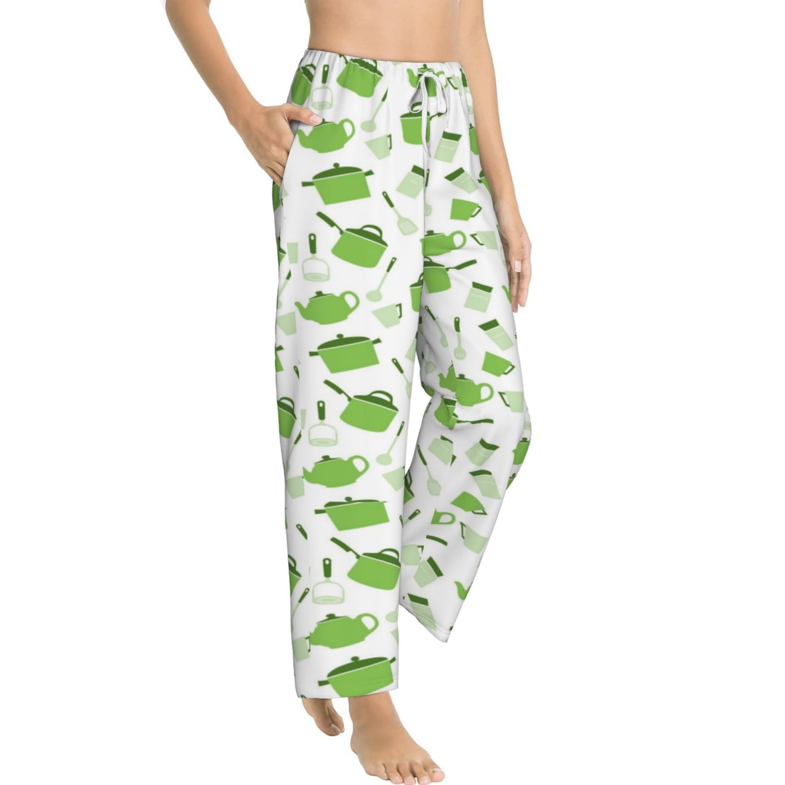 Goofa Kitchen Utensiles Cooking Pots Printed Soft Pajama Pants for ...