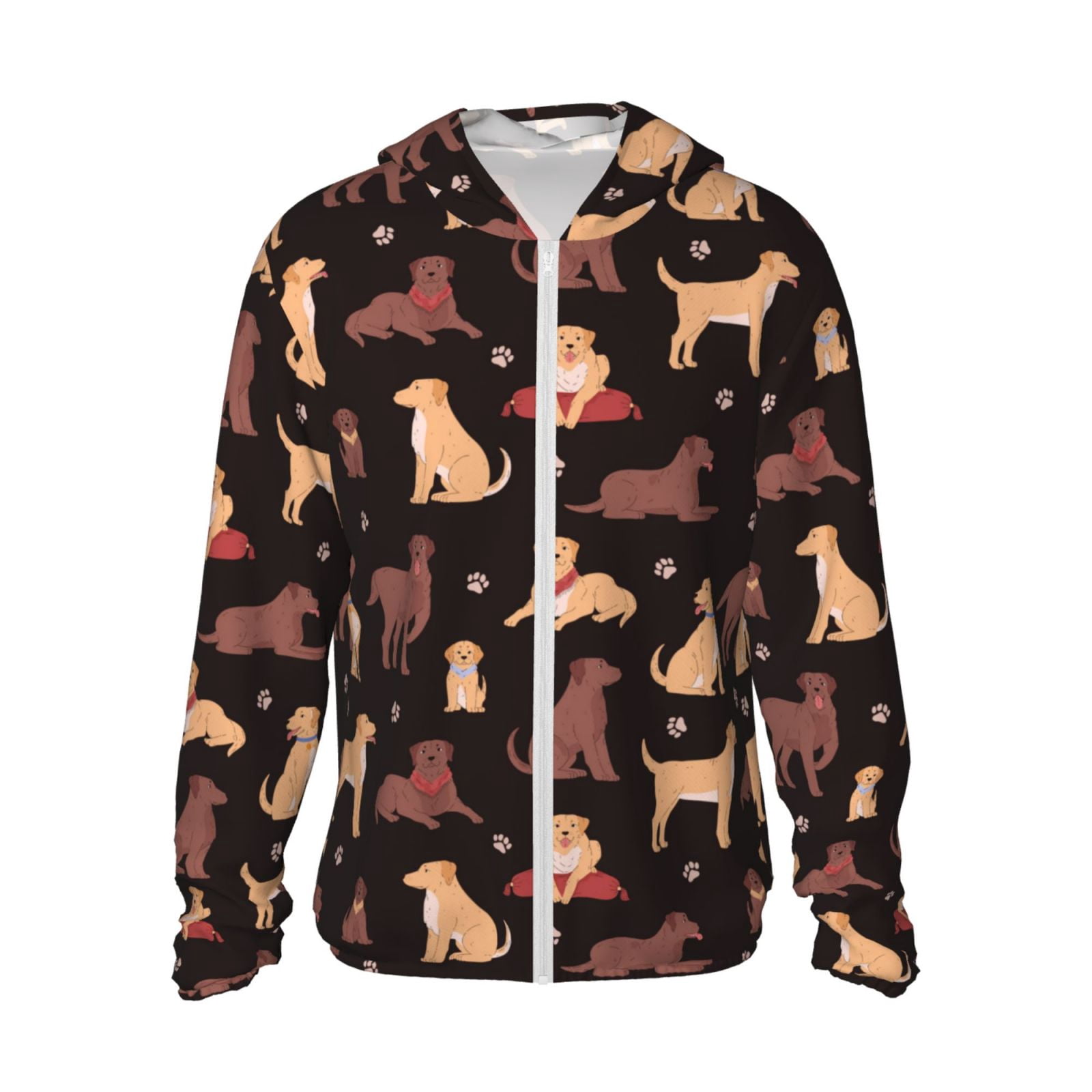 Goofa Labrador Retriever Dog Printed Women's UPF 50+ Sun Protection ...