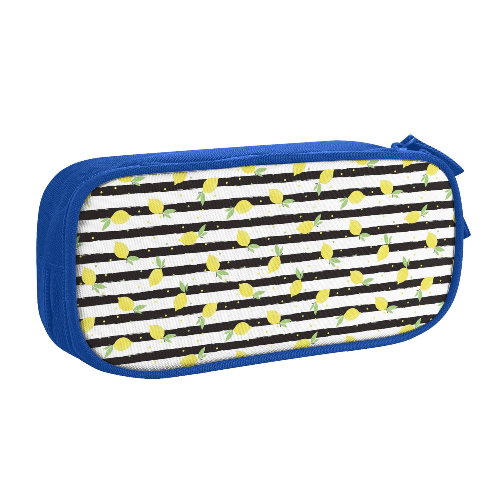 Goofa Lemon_1 Pattern Big Capacity Pencil Pen Case Office College Large ...