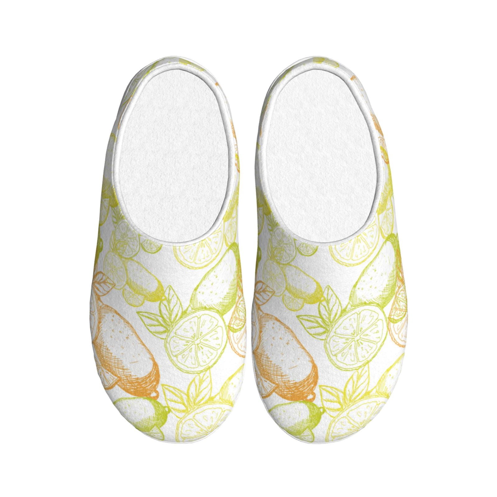 Goofa Lemon Potatoes Print Womens Mens Cotton Lightweight House ...