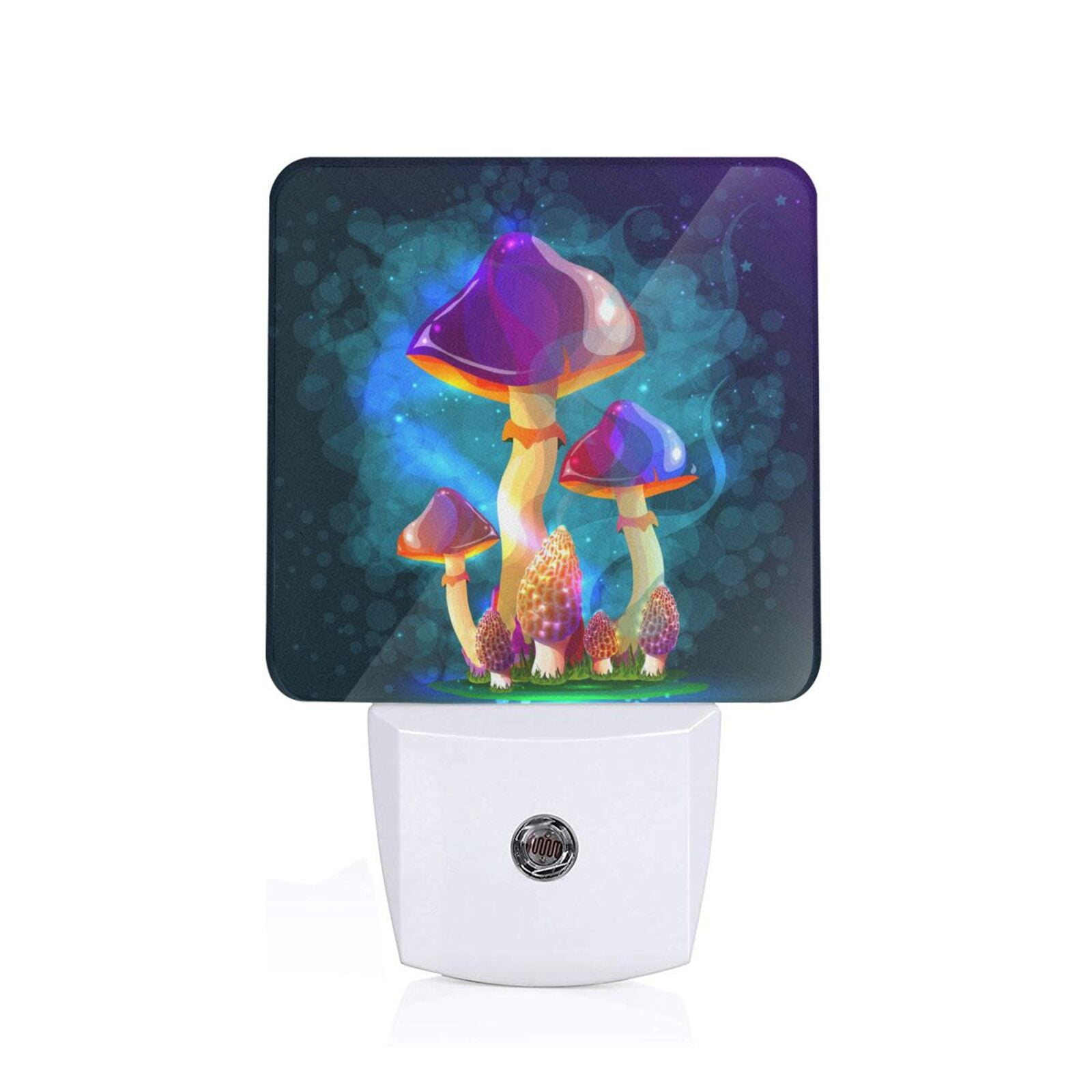 Goofa Magic Mushrooms ,Fireflies Night Light, Plug-in, Dusk to Dawn ...