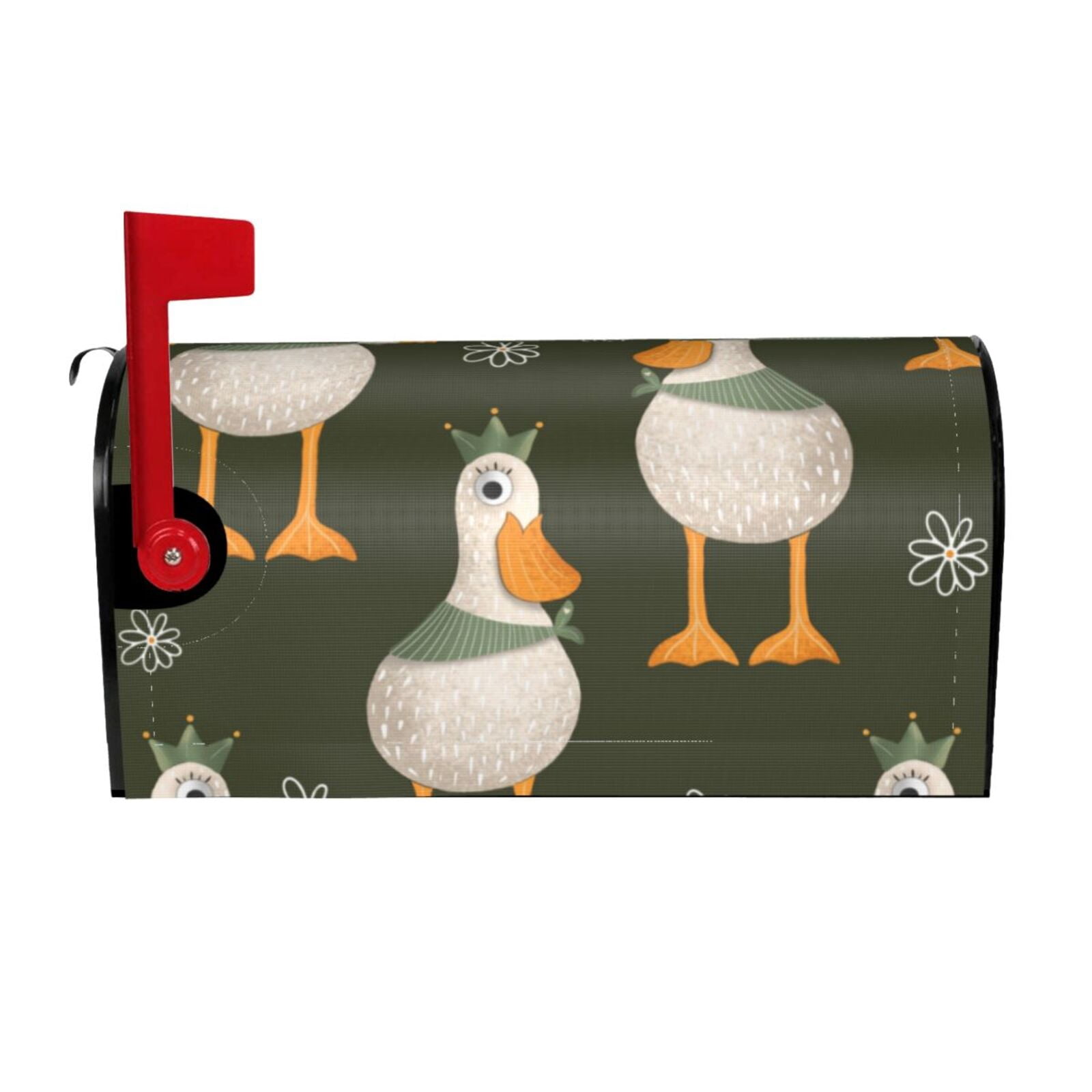 Goofa Mallard Ducks Wild Birds Pattern Mailbox Cover, Mailbox ...