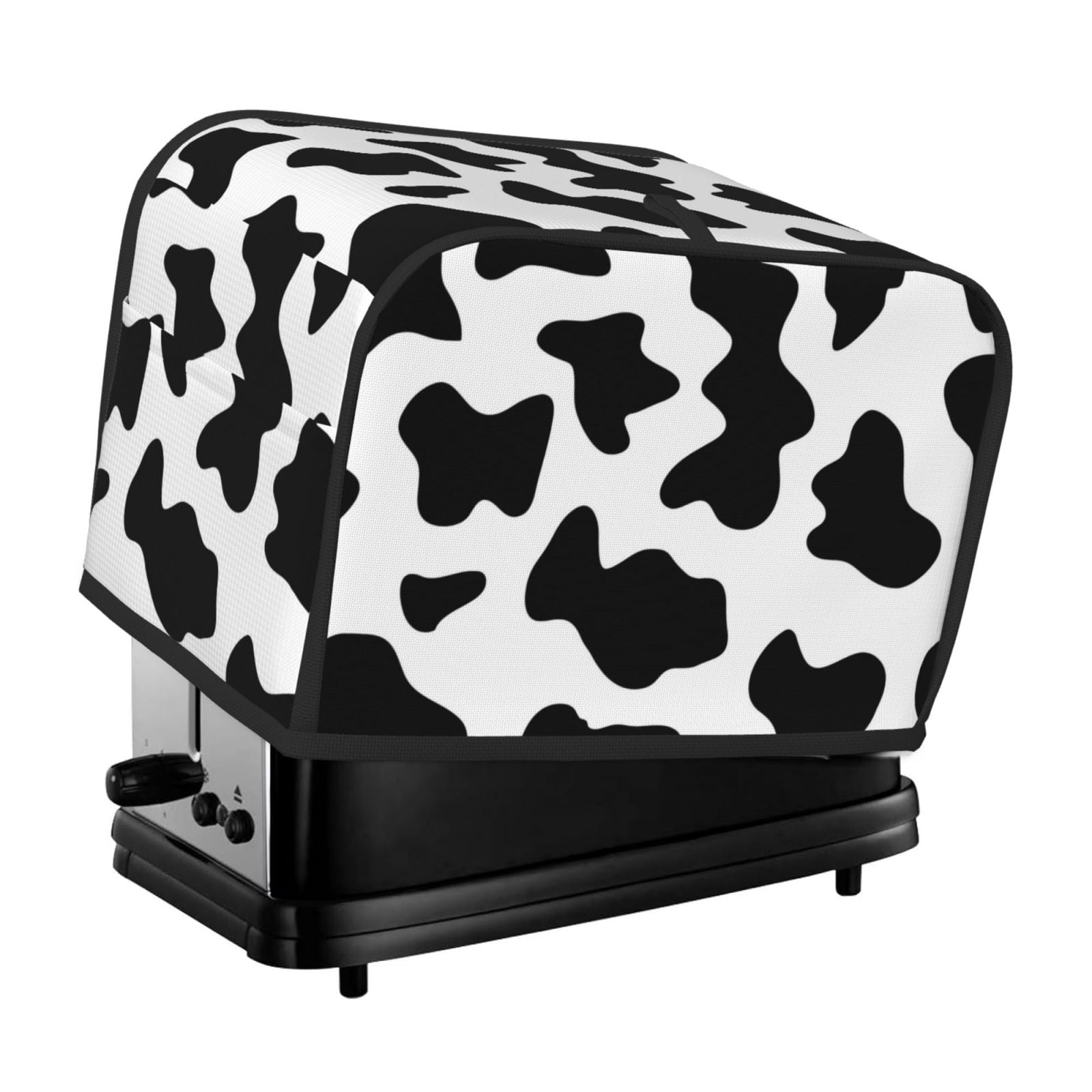 Goofa Milk Cow Print Toaster Cover 2 Slice, Two Slice Bread Machine ...