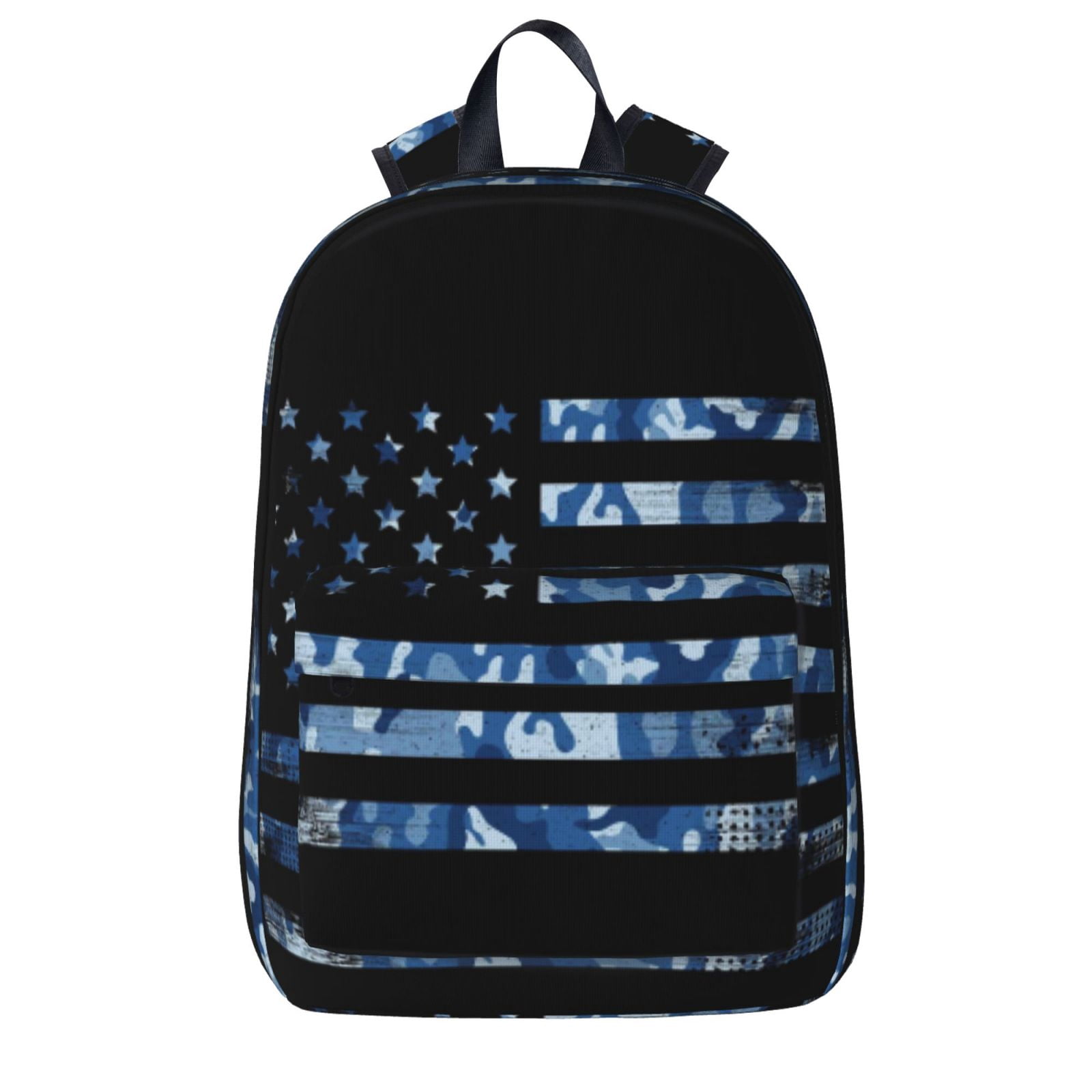 Goofa Navy Camouflage American Flag Printed Backpack,Laptop Backpack ...