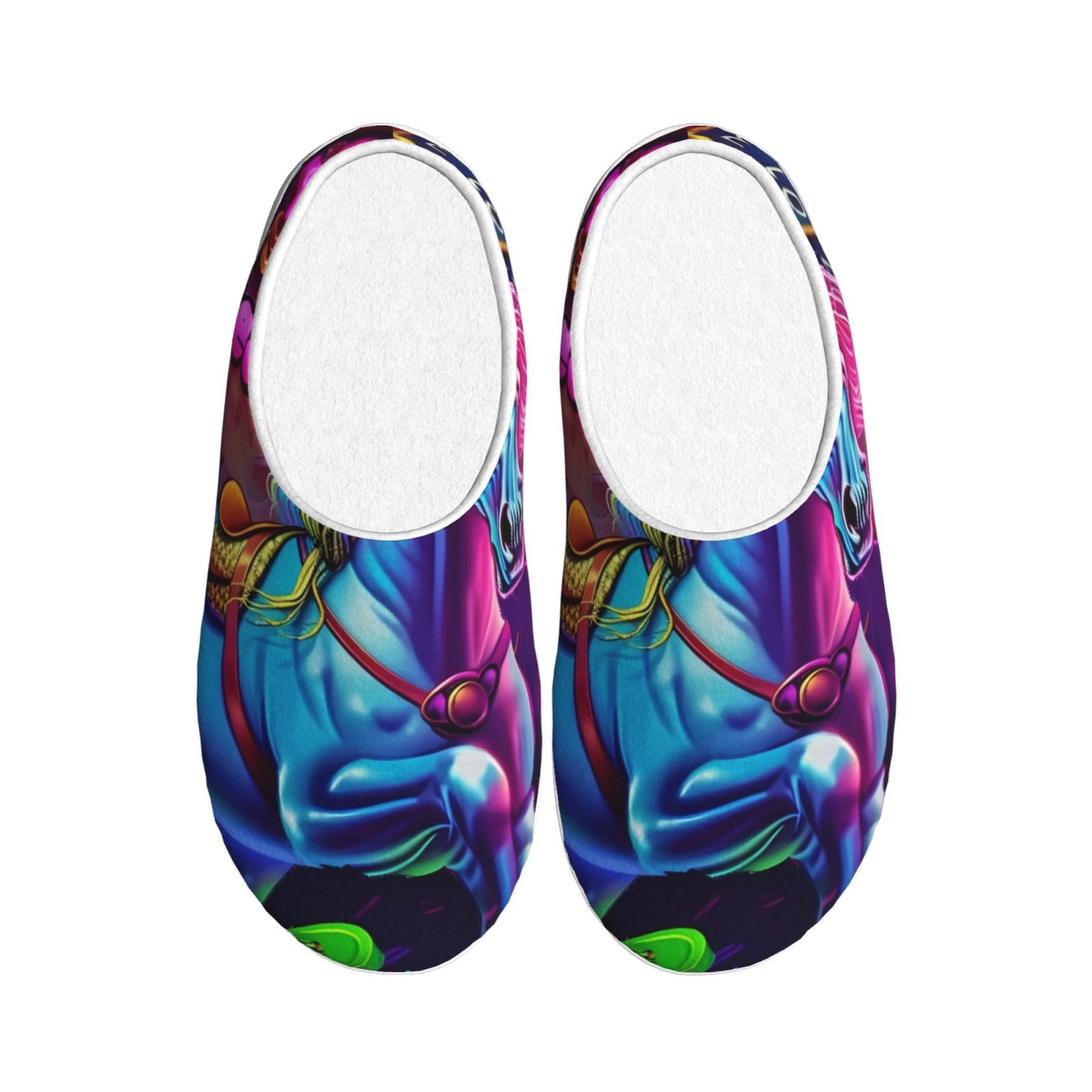 Goofa Neon Free Play Print Womens Mens Cotton Lightweight House ...