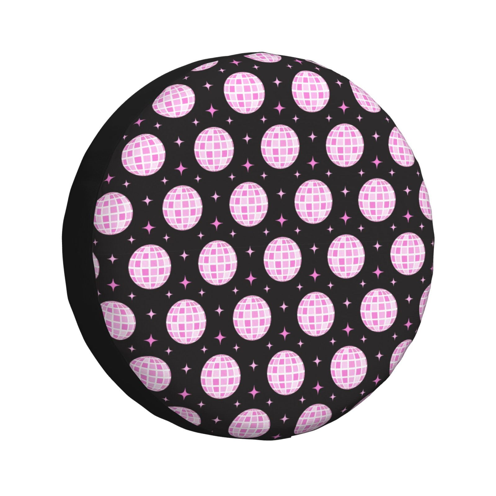 Goofa Pink Groovy Disco Ball Pattern Universal Tire Cover for Jeep, SUV ...