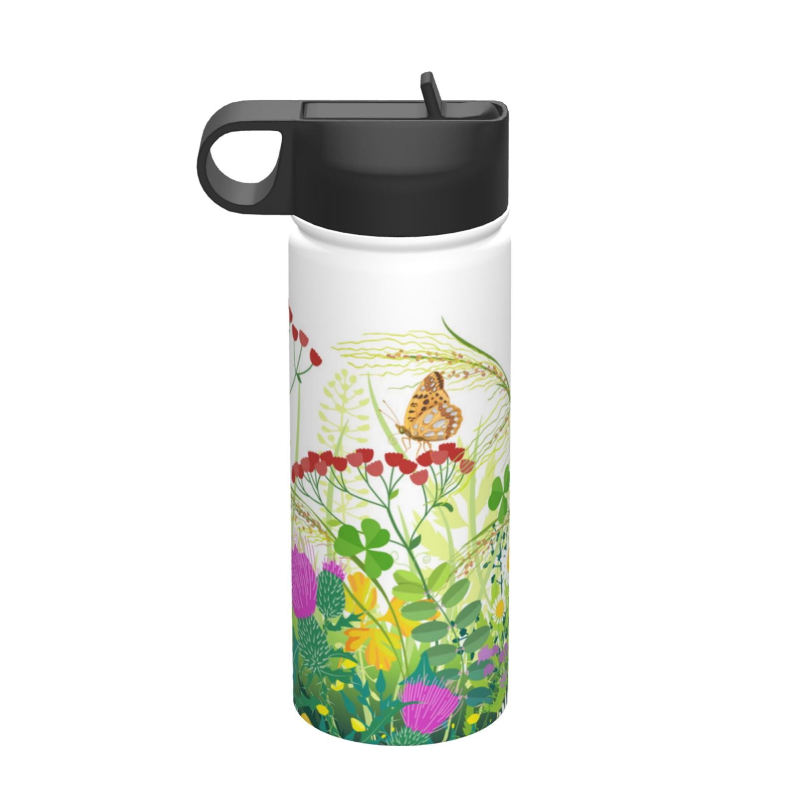 Goofa Plants and Insects for Insulated Kettle 18oz Water Bottle ...