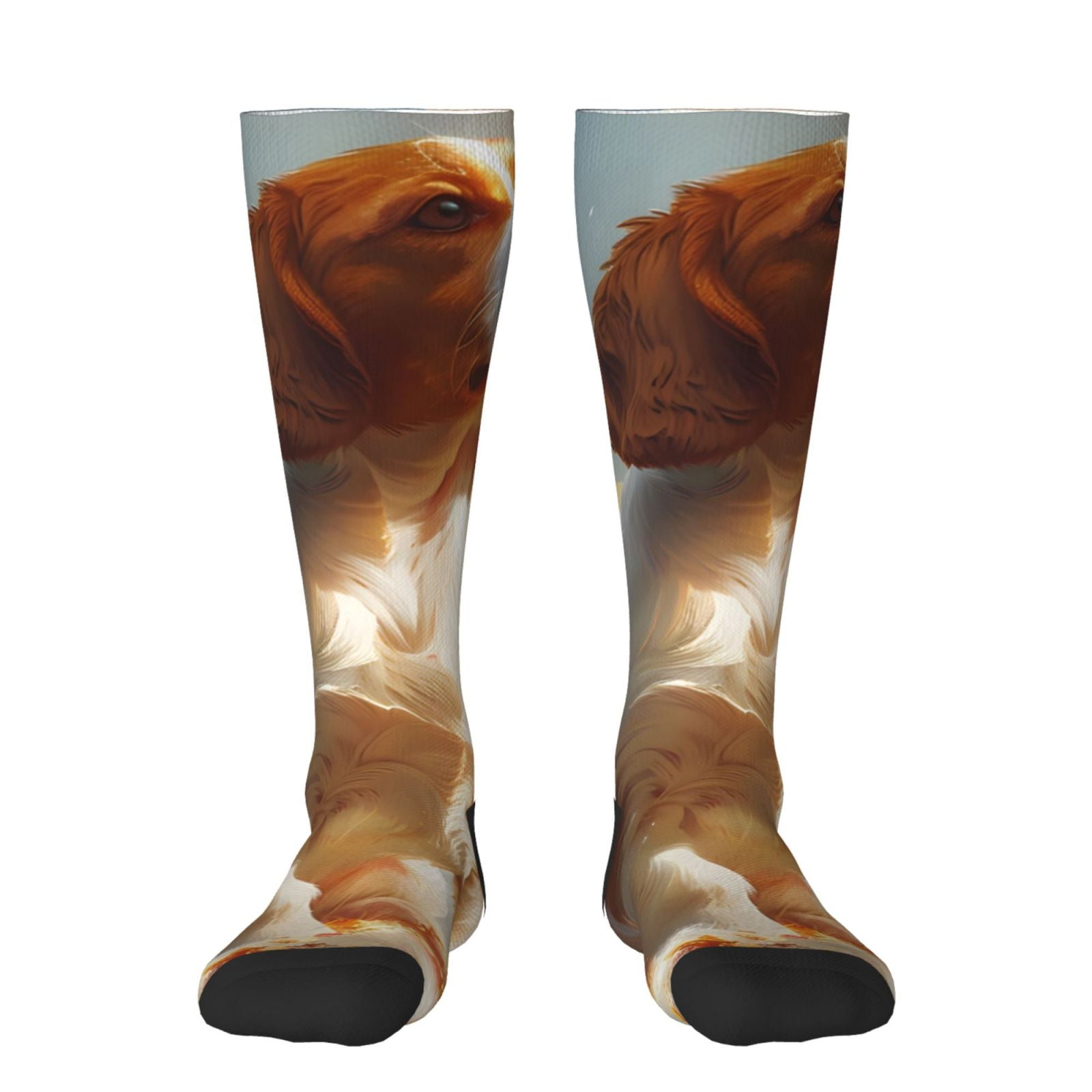 Goofa Rainbow English Cocker Spaniel Pattern Adult Stockings, Color ...