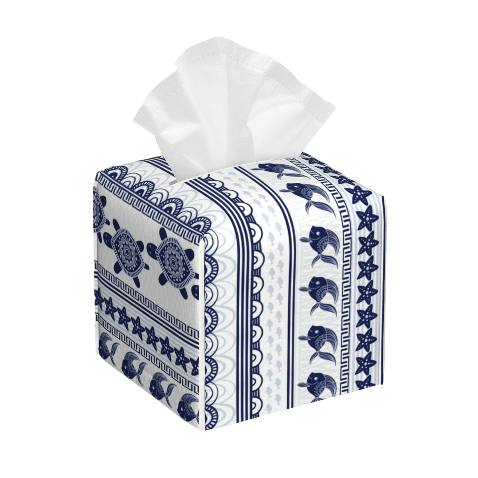 Goofa Sea Underwater Turtles Tissue Box Cover PVC Leather Tissue Holder ...