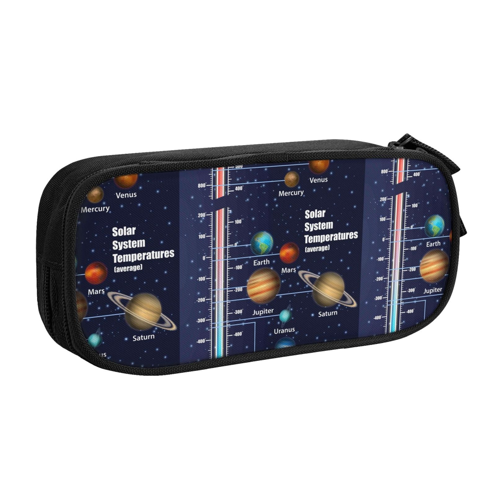 Goofa Solar System Pattern Big Capacity Pencil Pen Case Office College ...