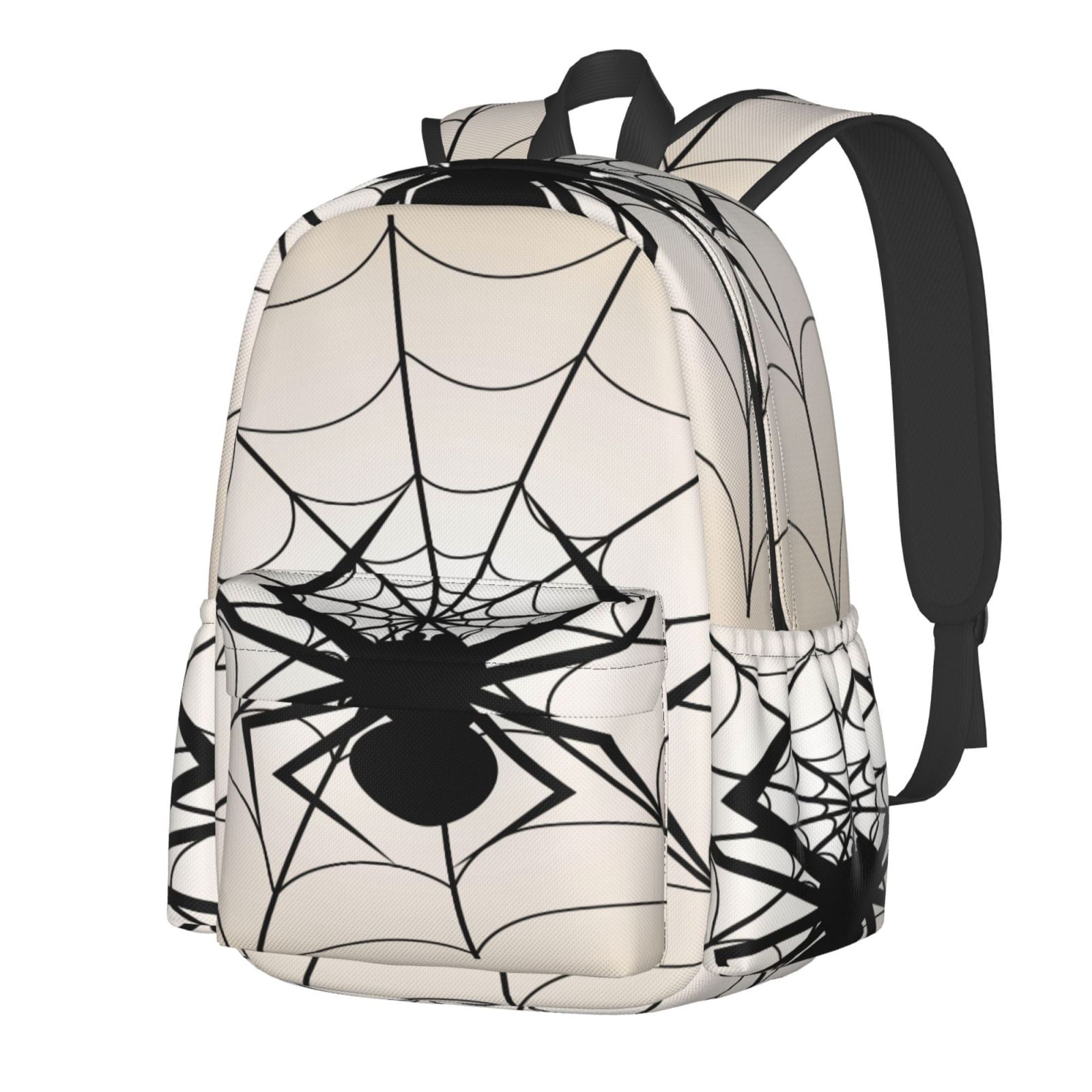 Goofa Spiders On The Web 1 Pattern Backpack for Students – Large ...