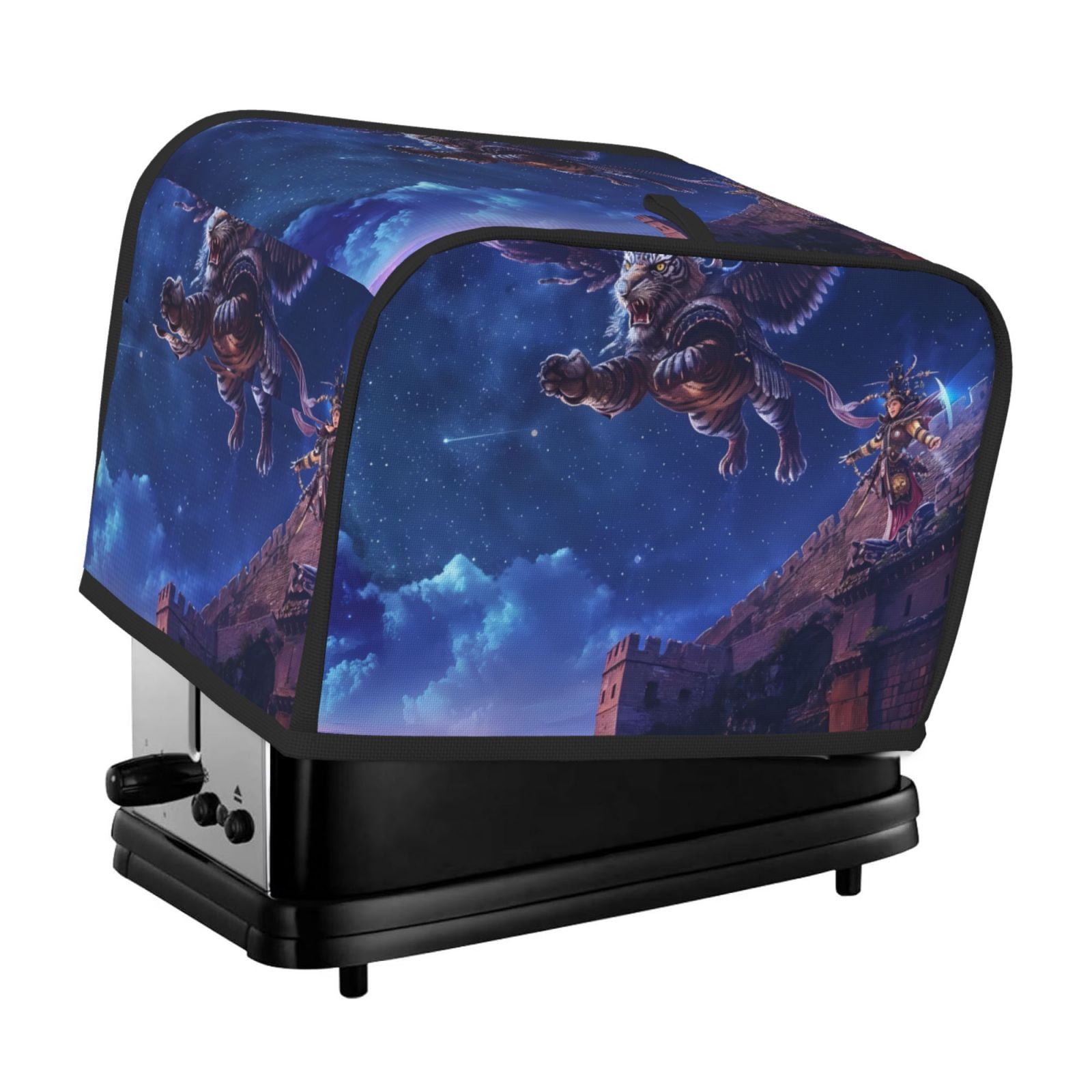Goofa Starry Sky Wall Flying Tiger Print Toaster Cover 2 Slice, Two ...