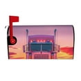 Goofa Sunset Truck Highway Pattern Mailbox Cover, Mailbox Decoration ...