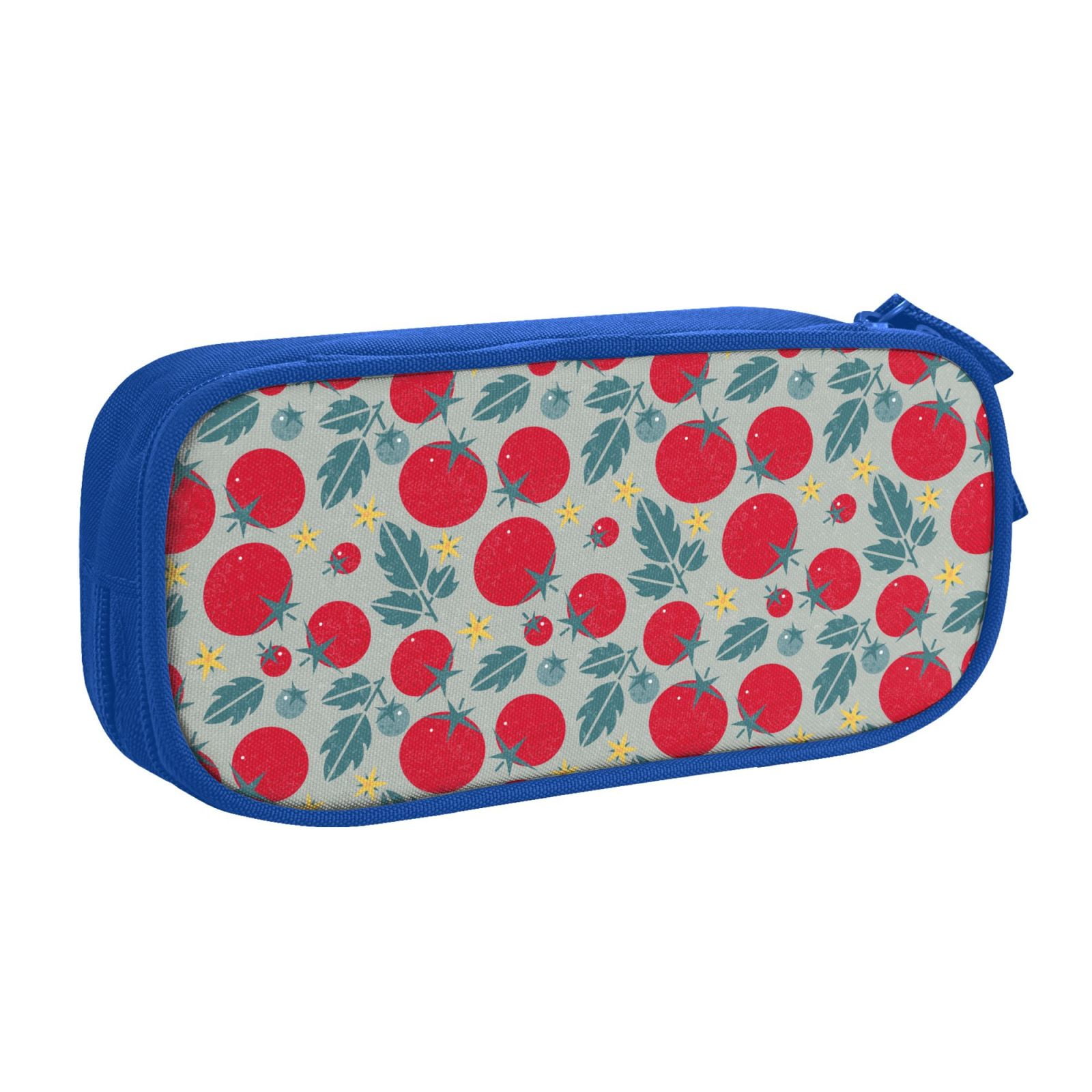 Goofa Tomato Pattern Big Capacity Pencil Pen Case Office College Large ...