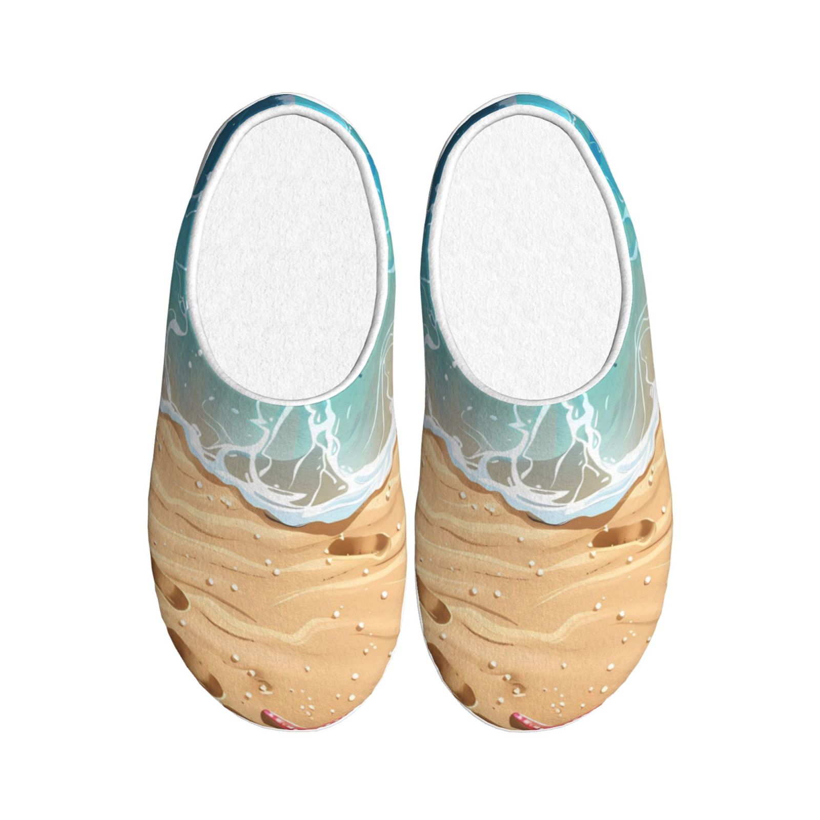 Goofa Tropical Beach With Starfish Print Womens Mens Cotton Lightweight ...