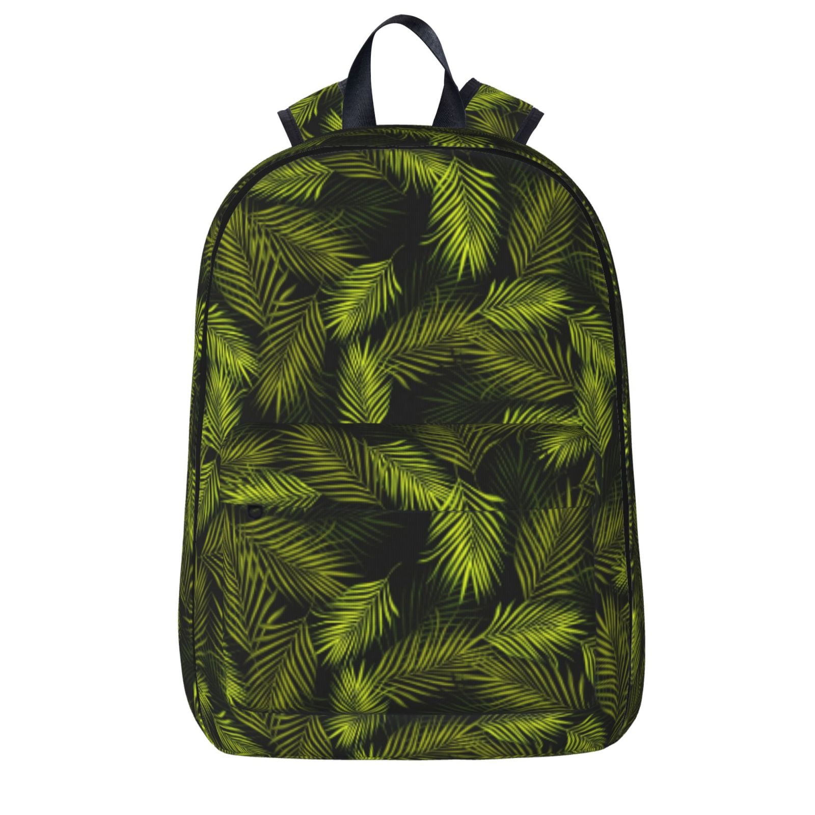 Goofa Tropical Palm Leaves Fern Leaf Printed Backpack,Laptop Backpack ...
