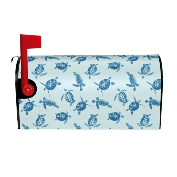 Goofa Turtle Pattern Mailbox Cover, Mailbox Decoration with Magnetic ...