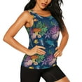 Goofa Undersea Animals Printed Womens Workout Tops for Women Sleeveless ...